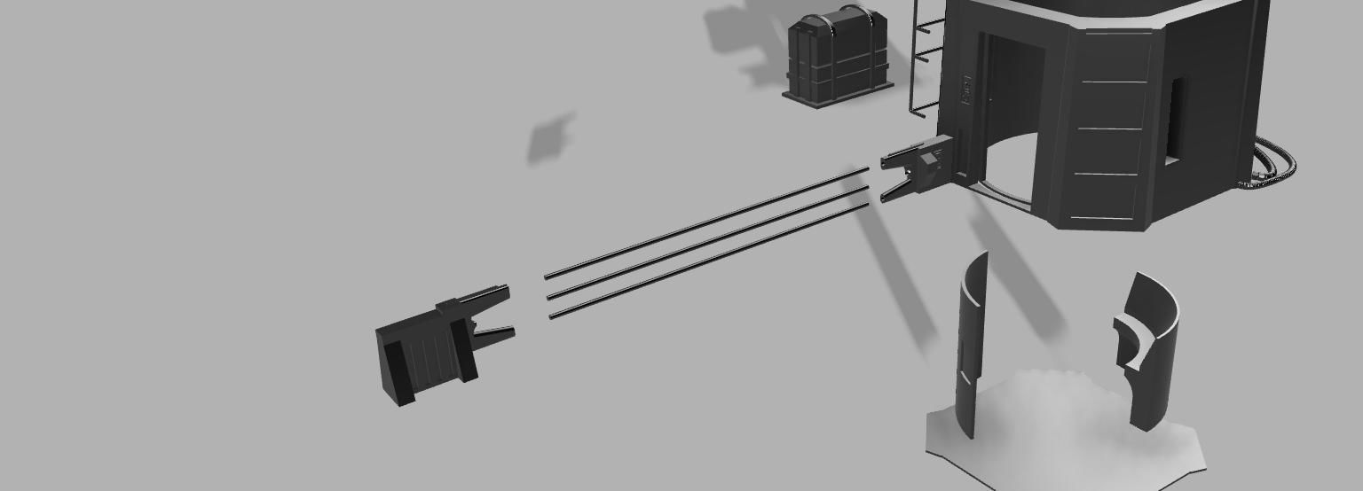 mapuzo checkpoint sw 3D model 3D printable | CGTrader