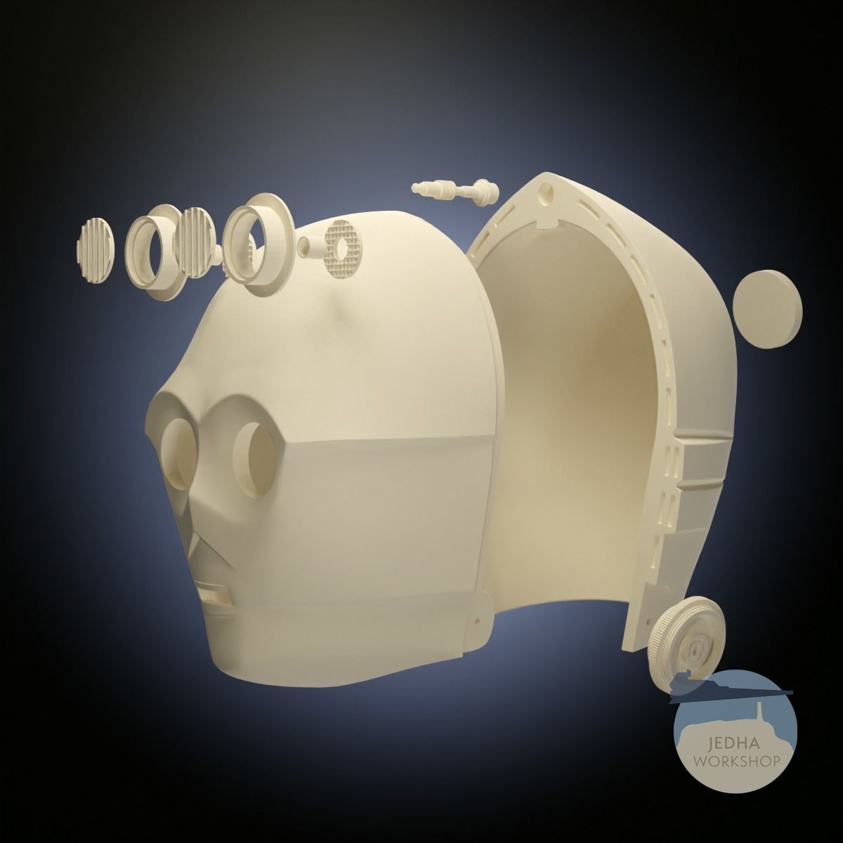 Star Wars C3PO 3D STL print Files 3D model 3D printable | CGTrader