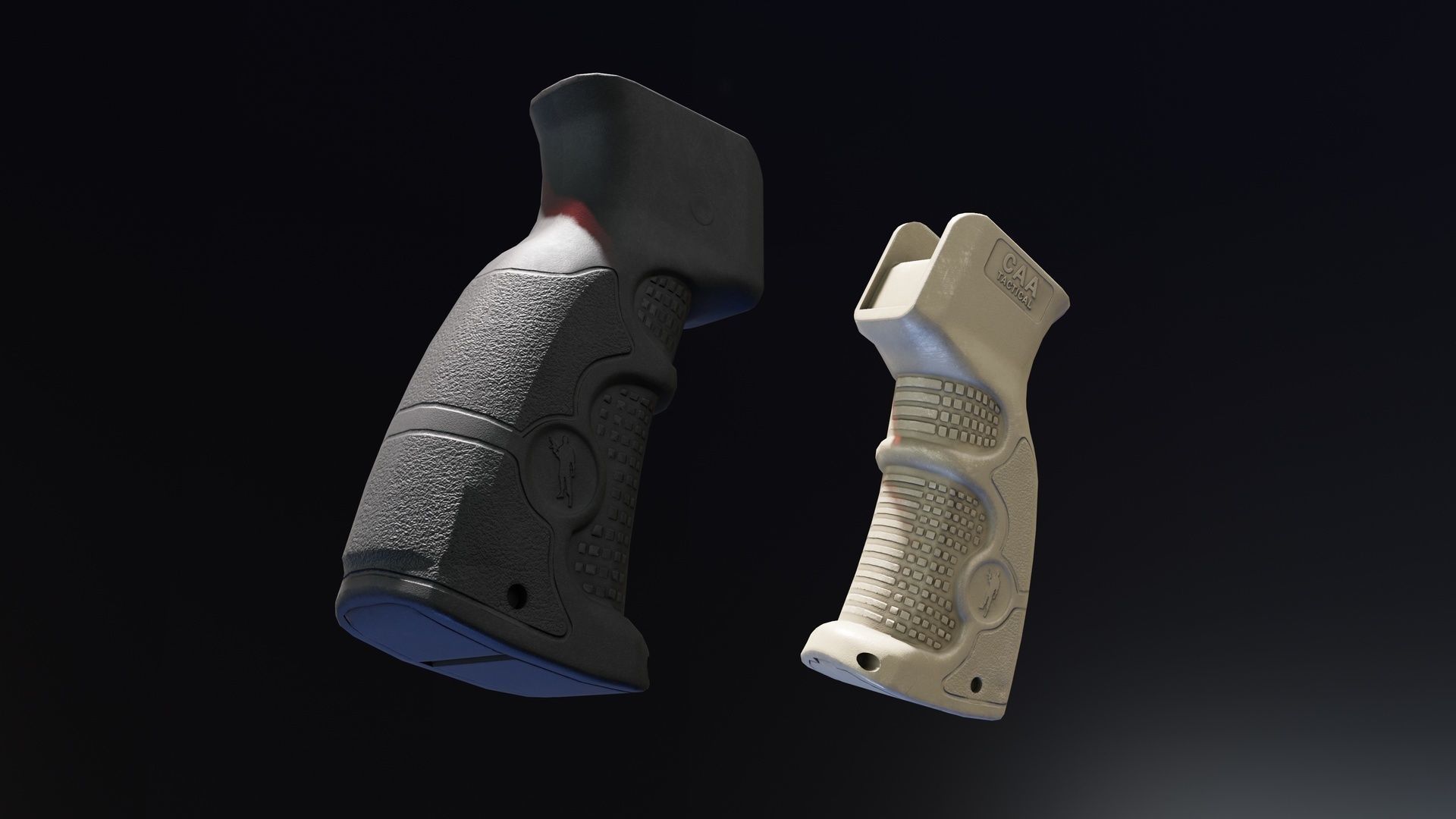 3D model CAA G47 pistol grip VR / AR / low-poly | CGTrader