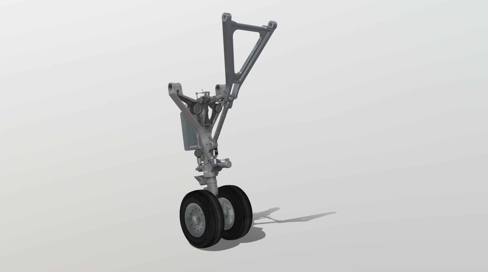 3D model A320 Nose Landing Gear NLG 3d model VR / AR / low-poly | CGTrader