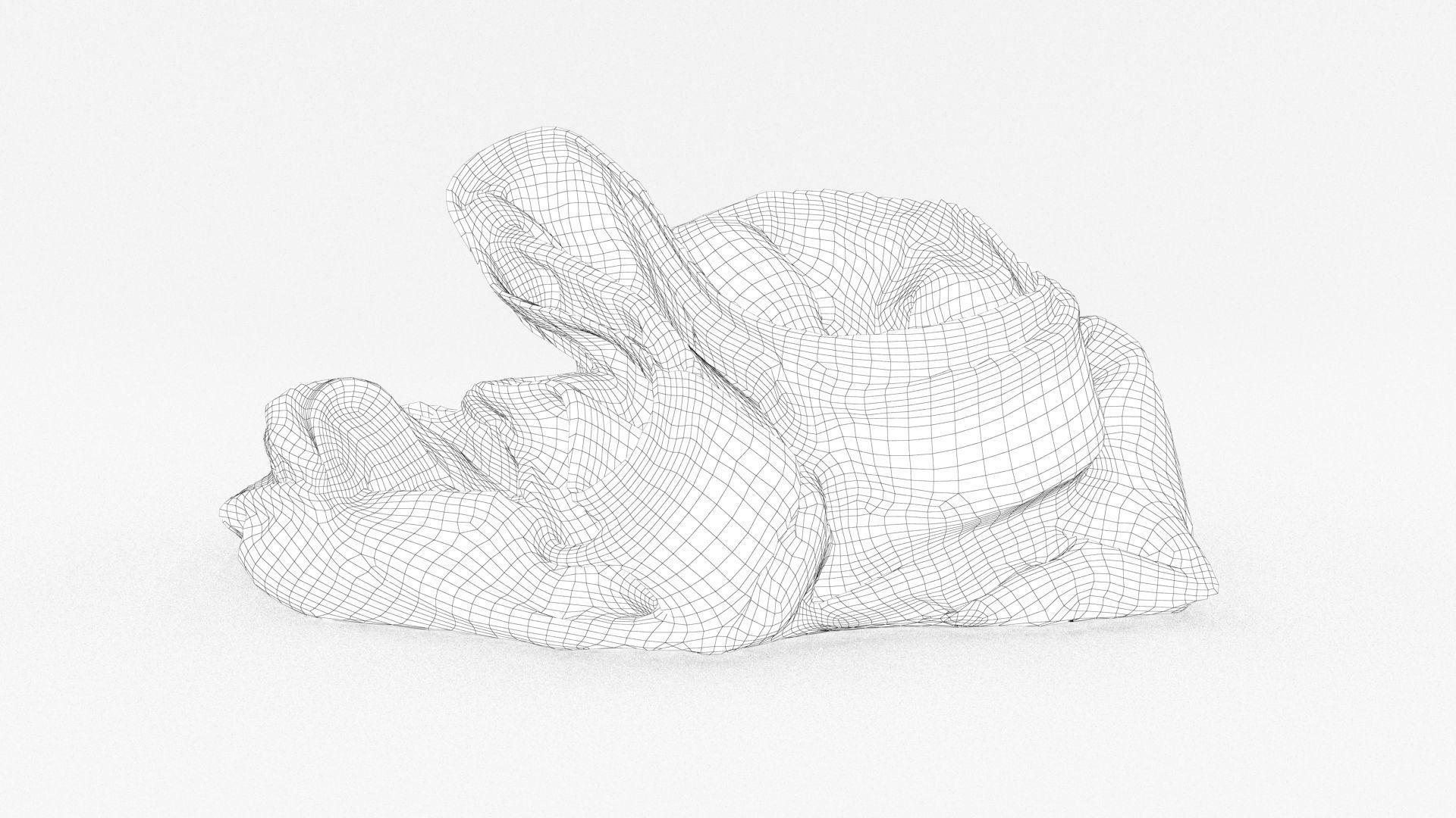 Crumpled Shorts 3D model | CGTrader