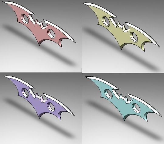 Batarang from Batman The Telltale Series 3D model | CGTrader