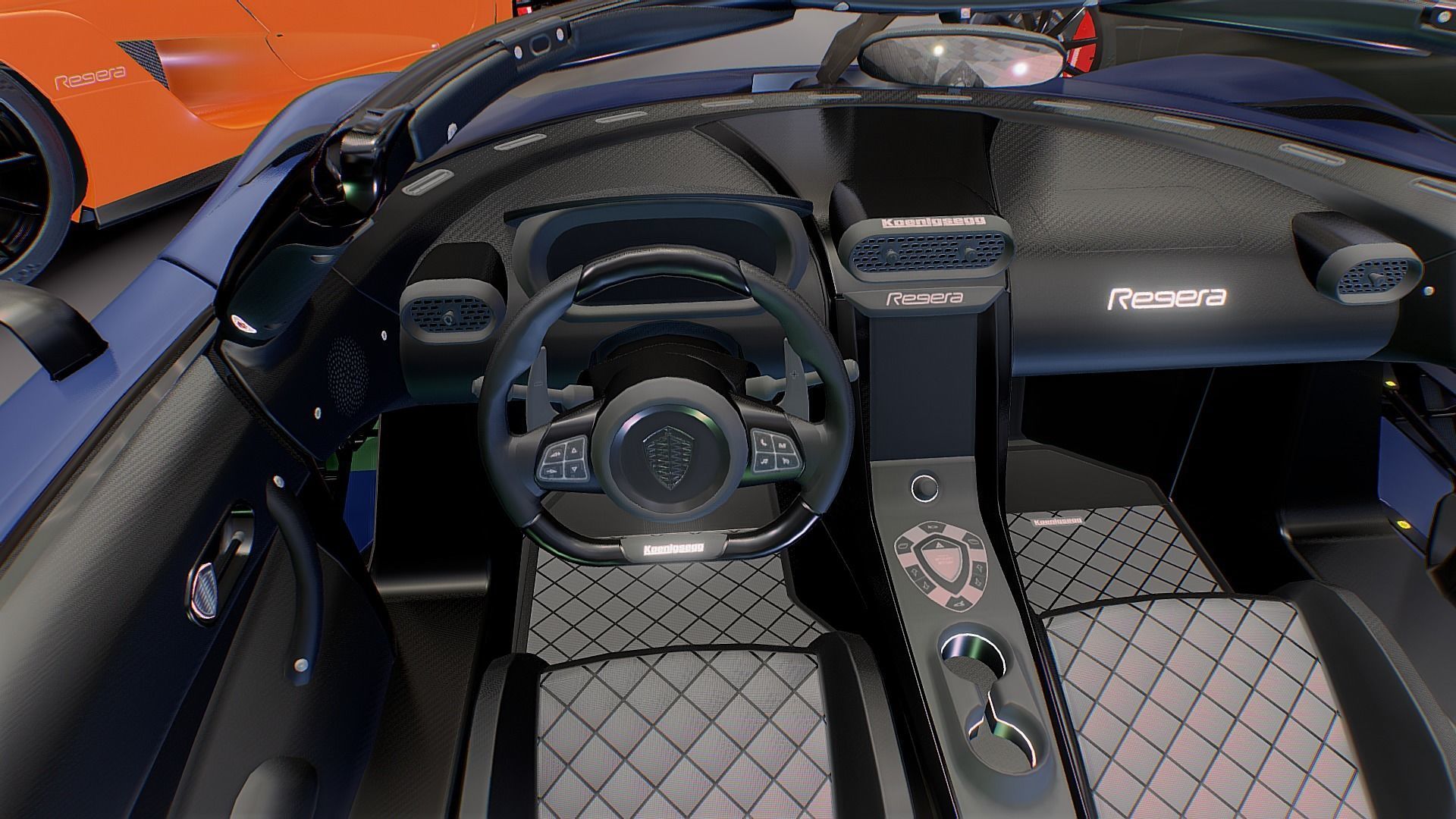 Regera pack 3D model rigged | CGTrader