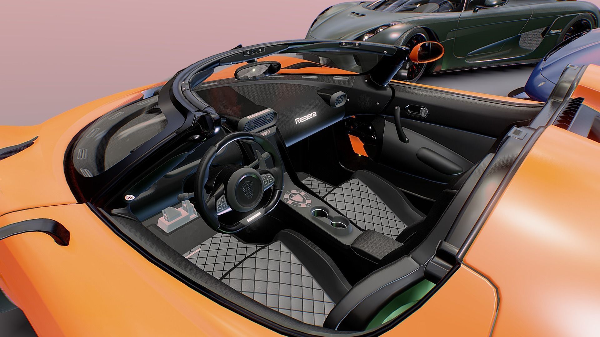 Regera pack 3D model rigged | CGTrader