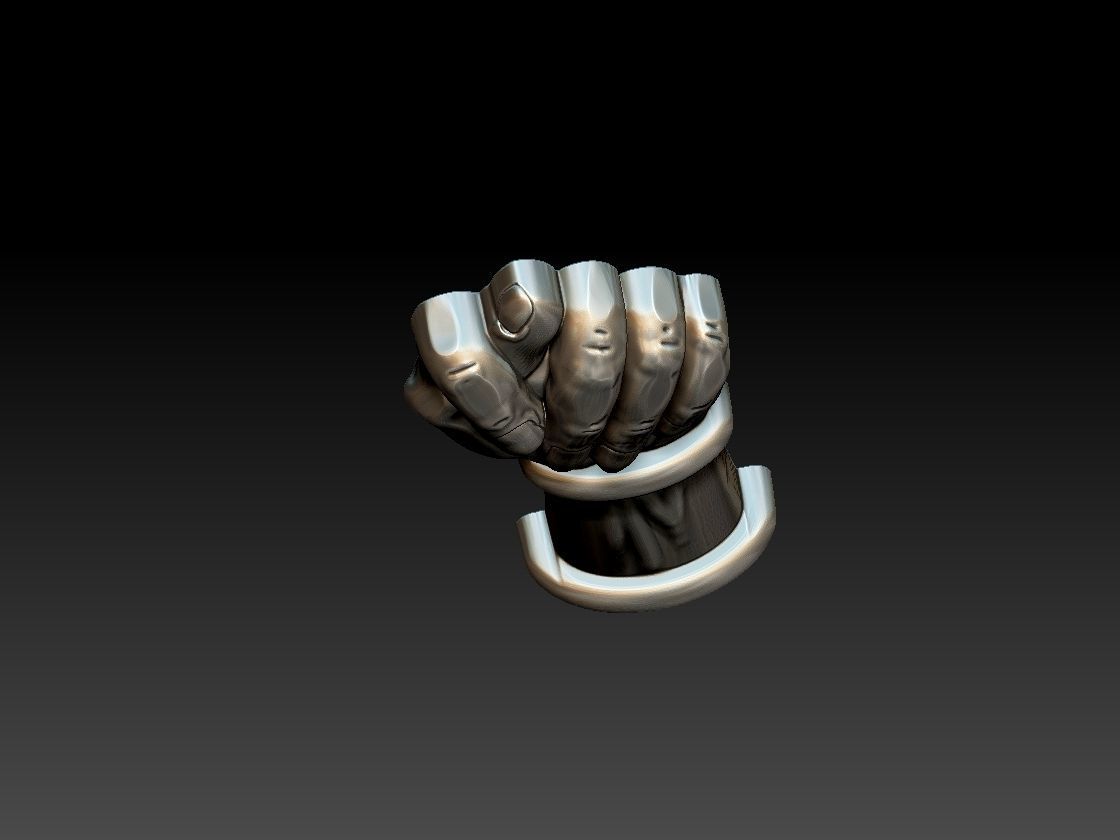 Fig Hand Sign 3D model 3D printable | CGTrader