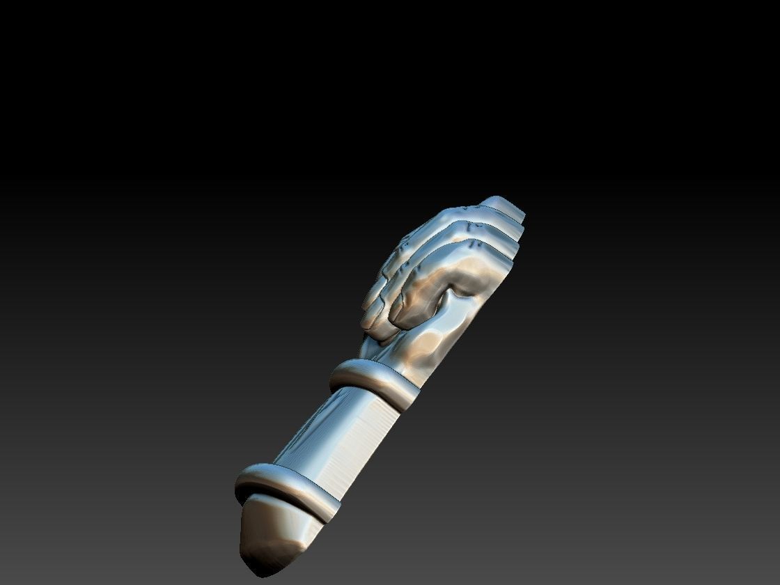 Fig Hand Sign 3D model 3D printable | CGTrader