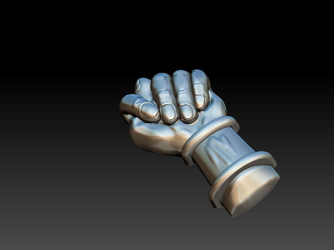 Fig Hand Sign 3D model 3D printable | CGTrader