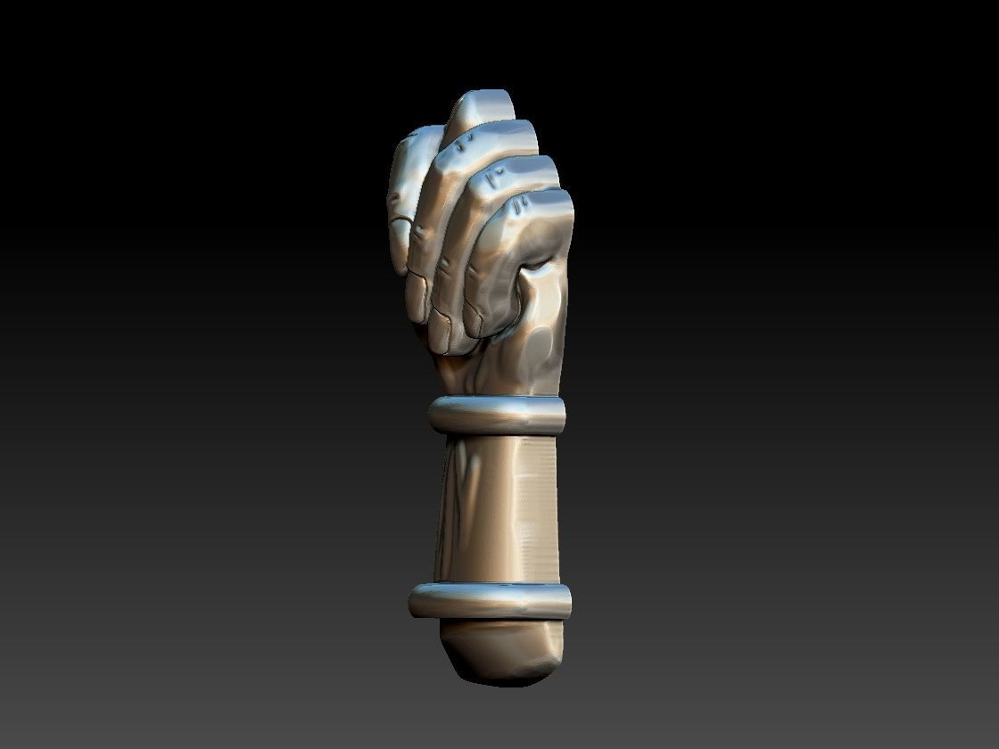 Fig Hand Sign 3D model 3D printable | CGTrader