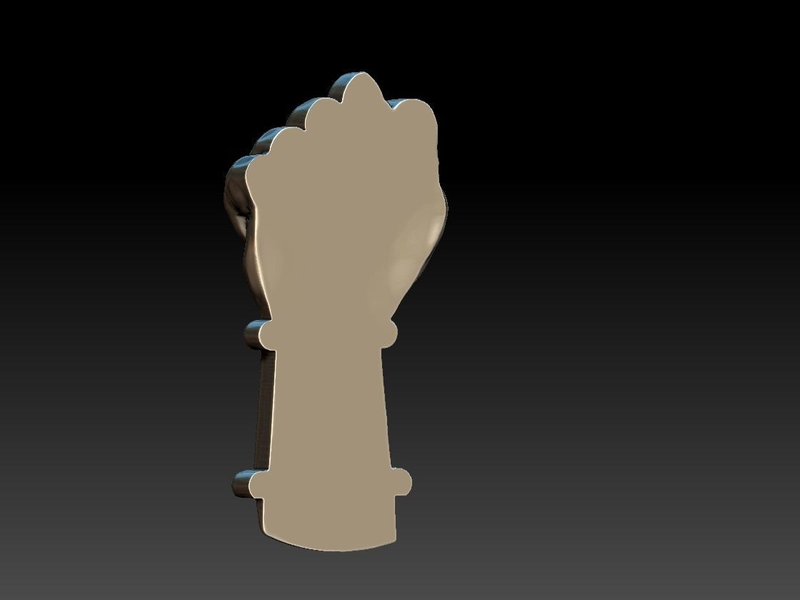 Fig Hand Sign 3D model 3D printable | CGTrader
