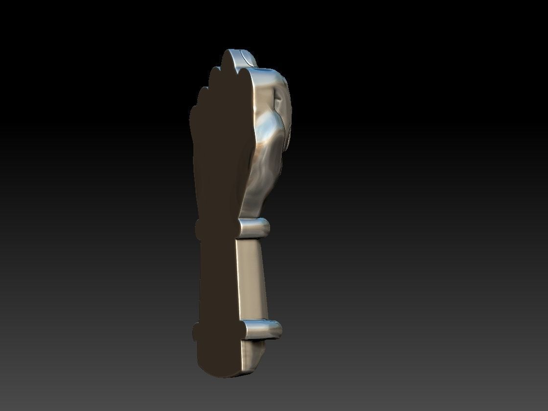 Fig Hand Sign 3D model 3D printable | CGTrader