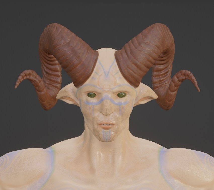 Satyr Character 3D model | CGTrader