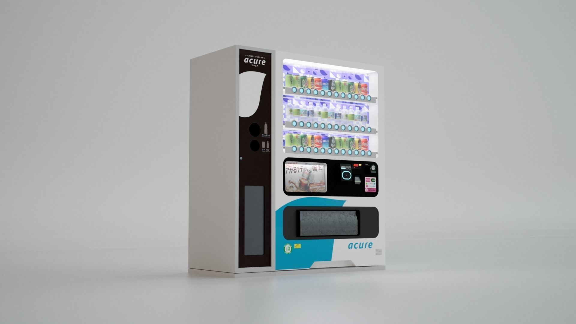 3D model Vending Machine VR / AR / low-poly | CGTrader