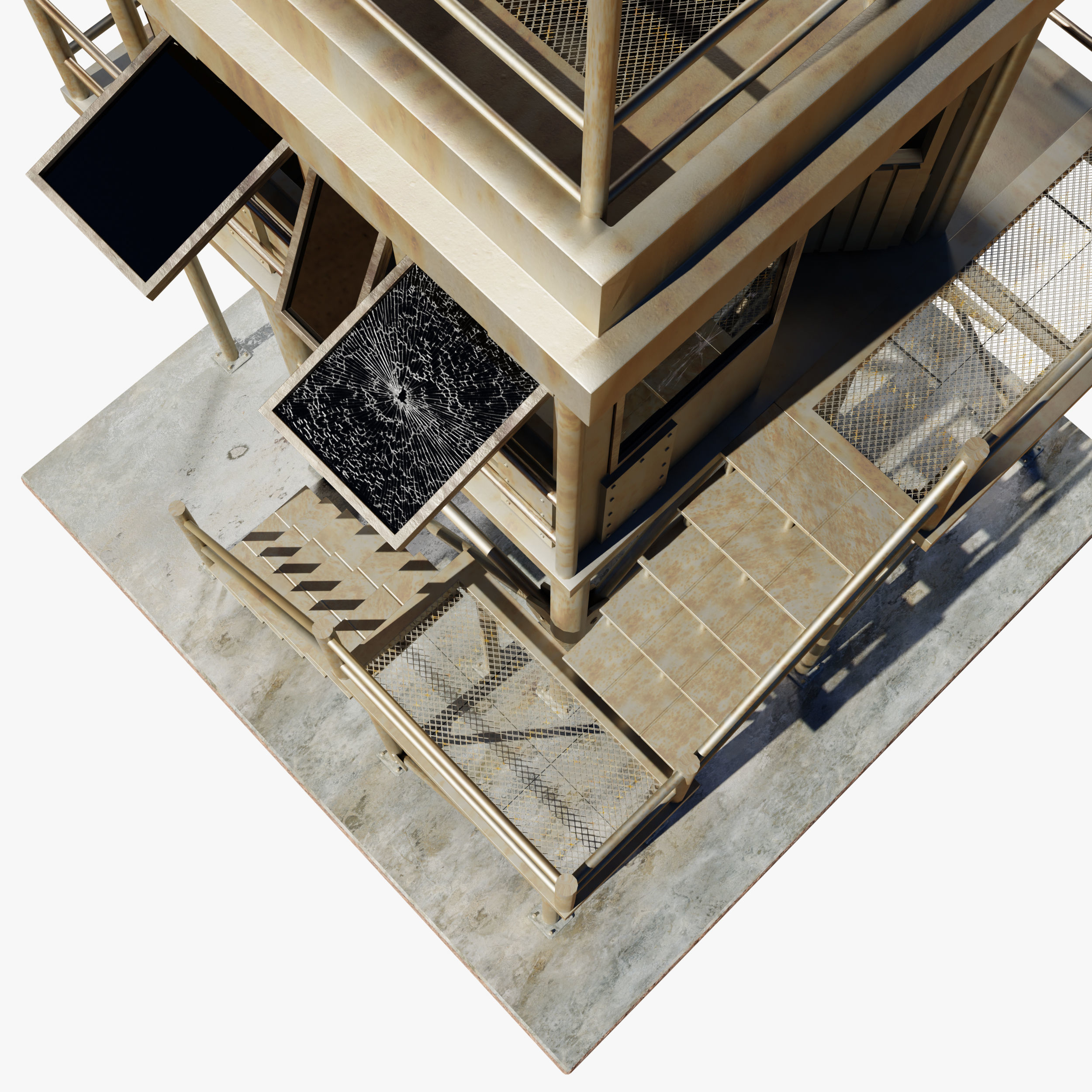 Military Tower 3D model | CGTrader