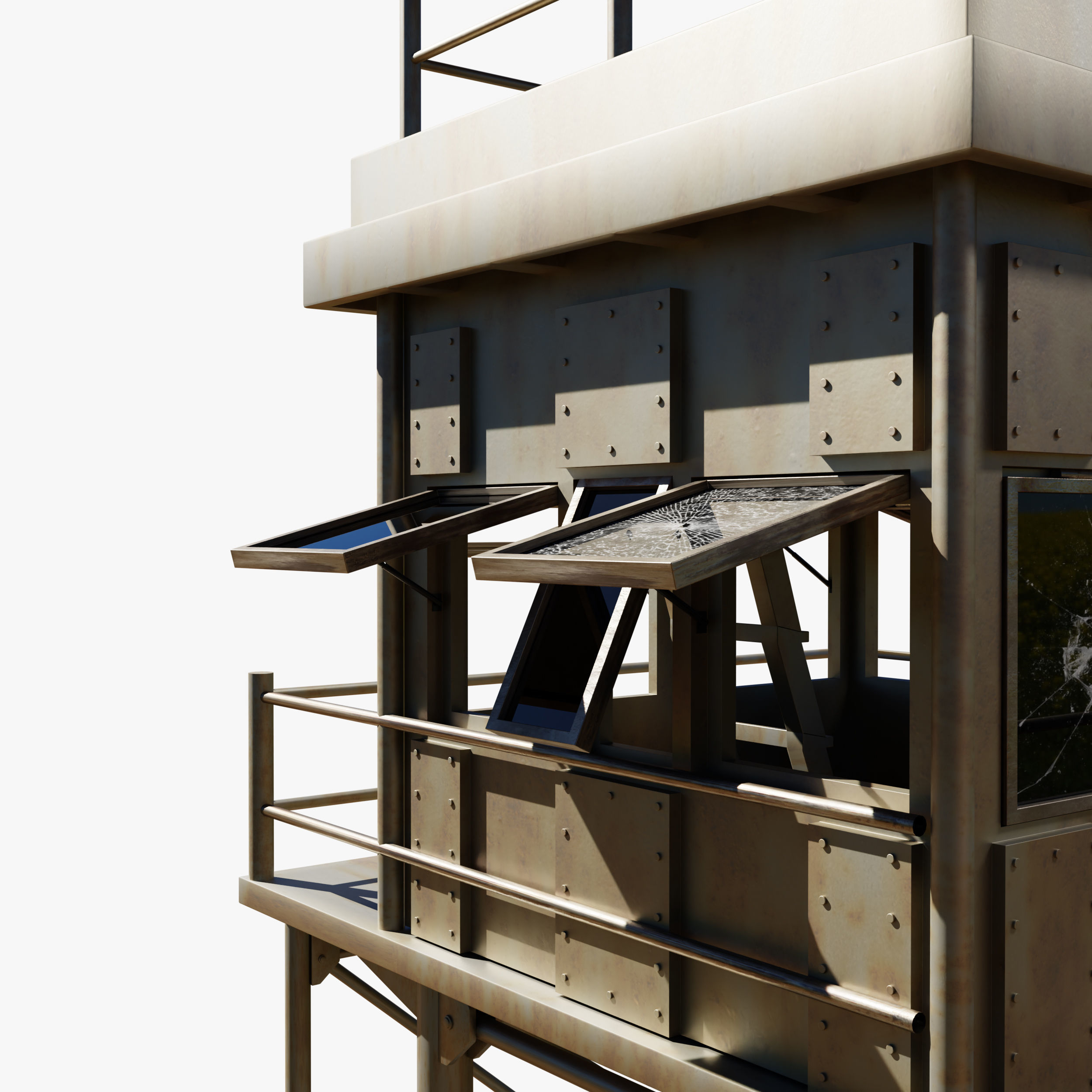 Military Tower 3D model | CGTrader