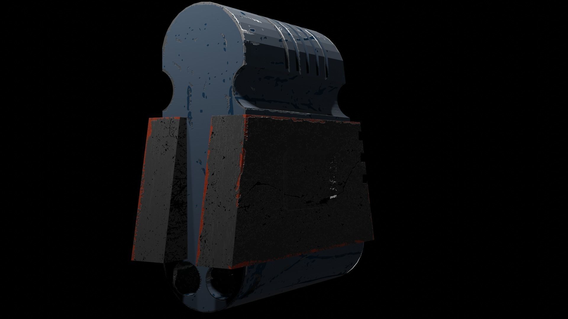 3D model Metal game-ready prop VR / AR / low-poly | CGTrader