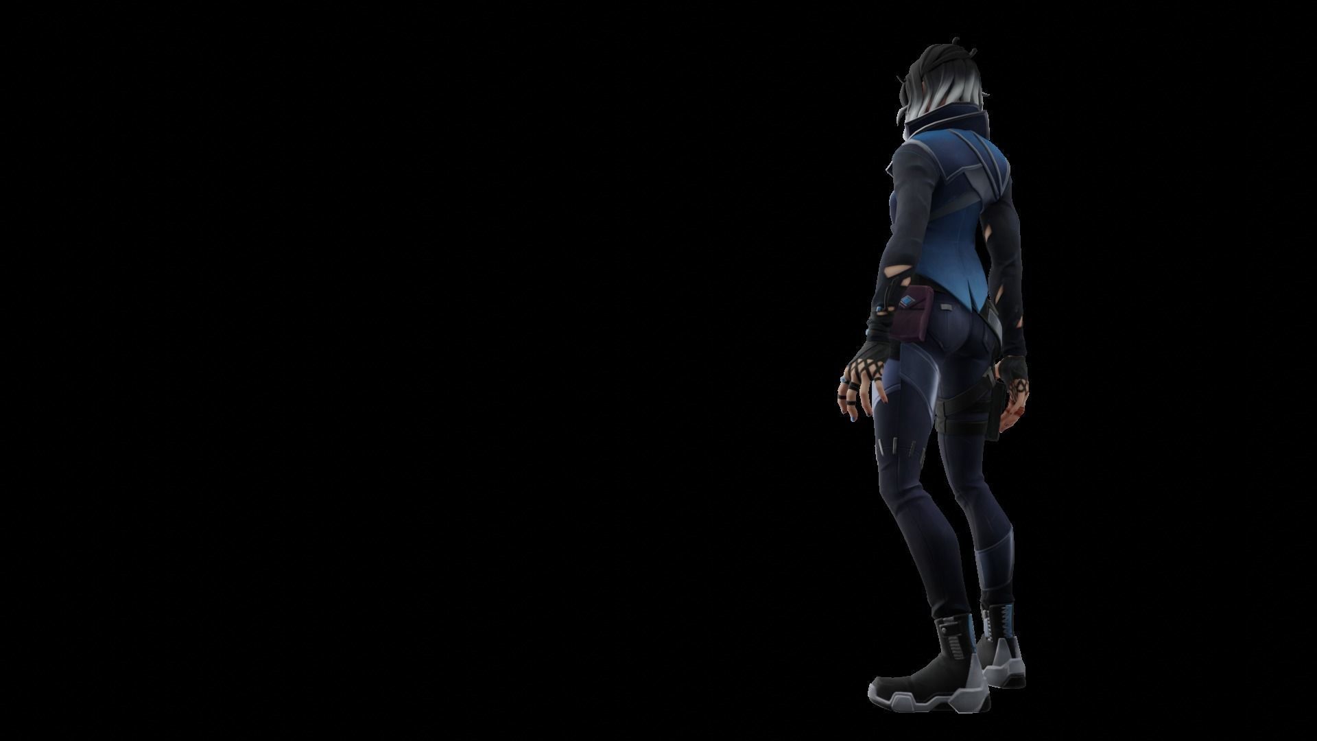 Fade Valorant Character Rig Blender 3D model rigged | CGTrader