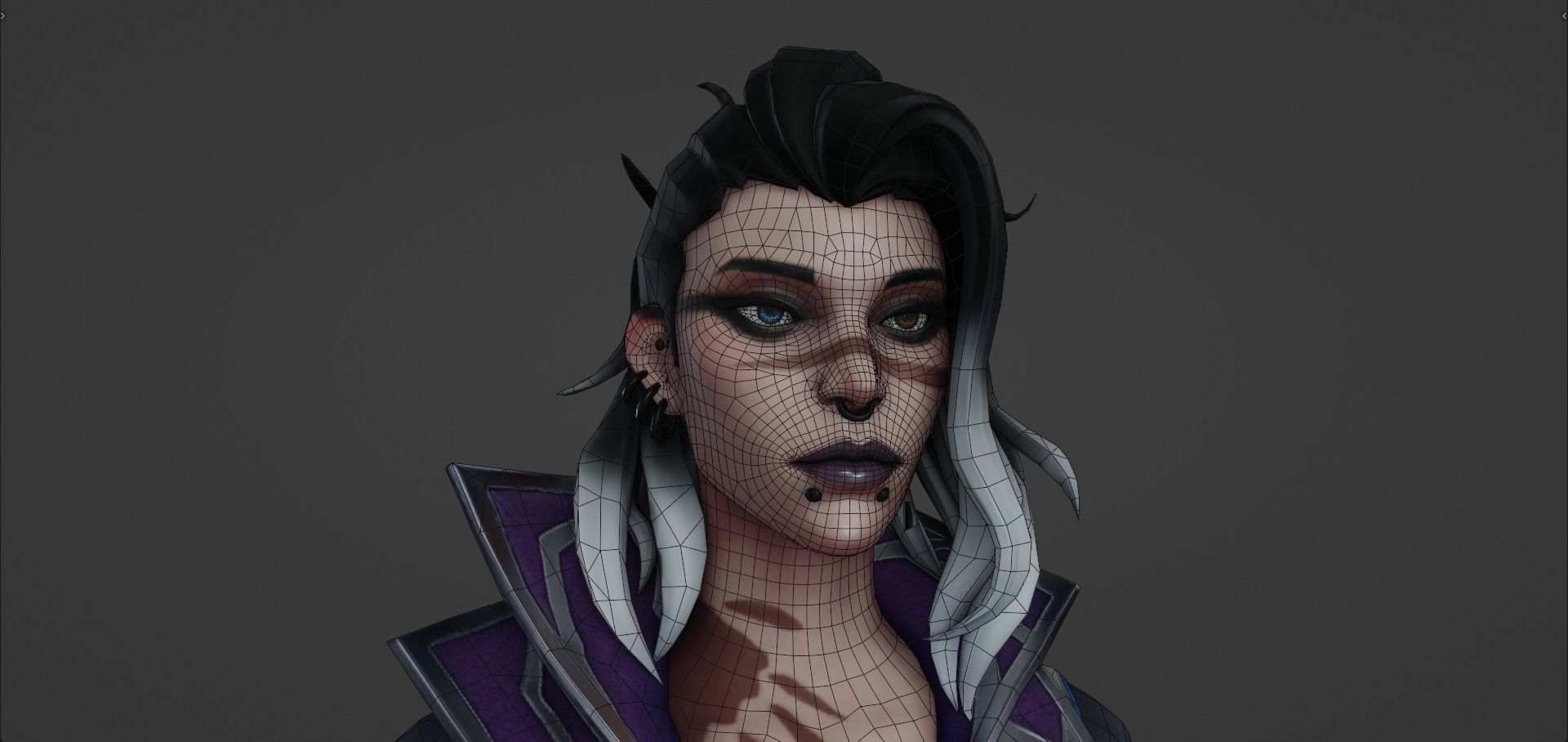 Fade Valorant Character Rig Blender 3D model rigged | CGTrader