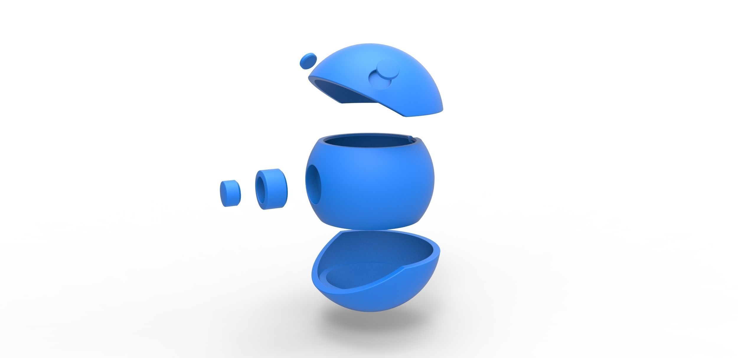 Pac-Man orb 3D model 3D printable | CGTrader