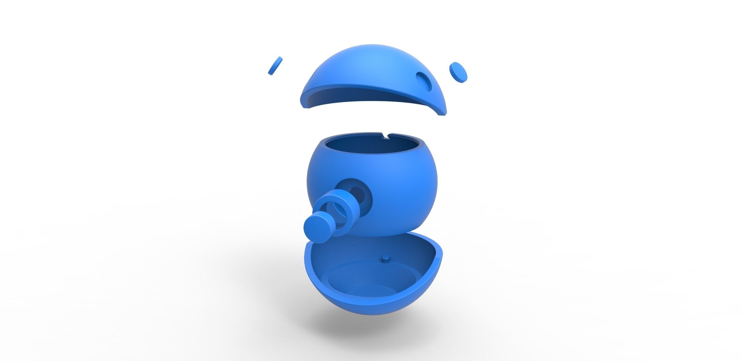 Pac-Man orb 3D model 3D printable | CGTrader