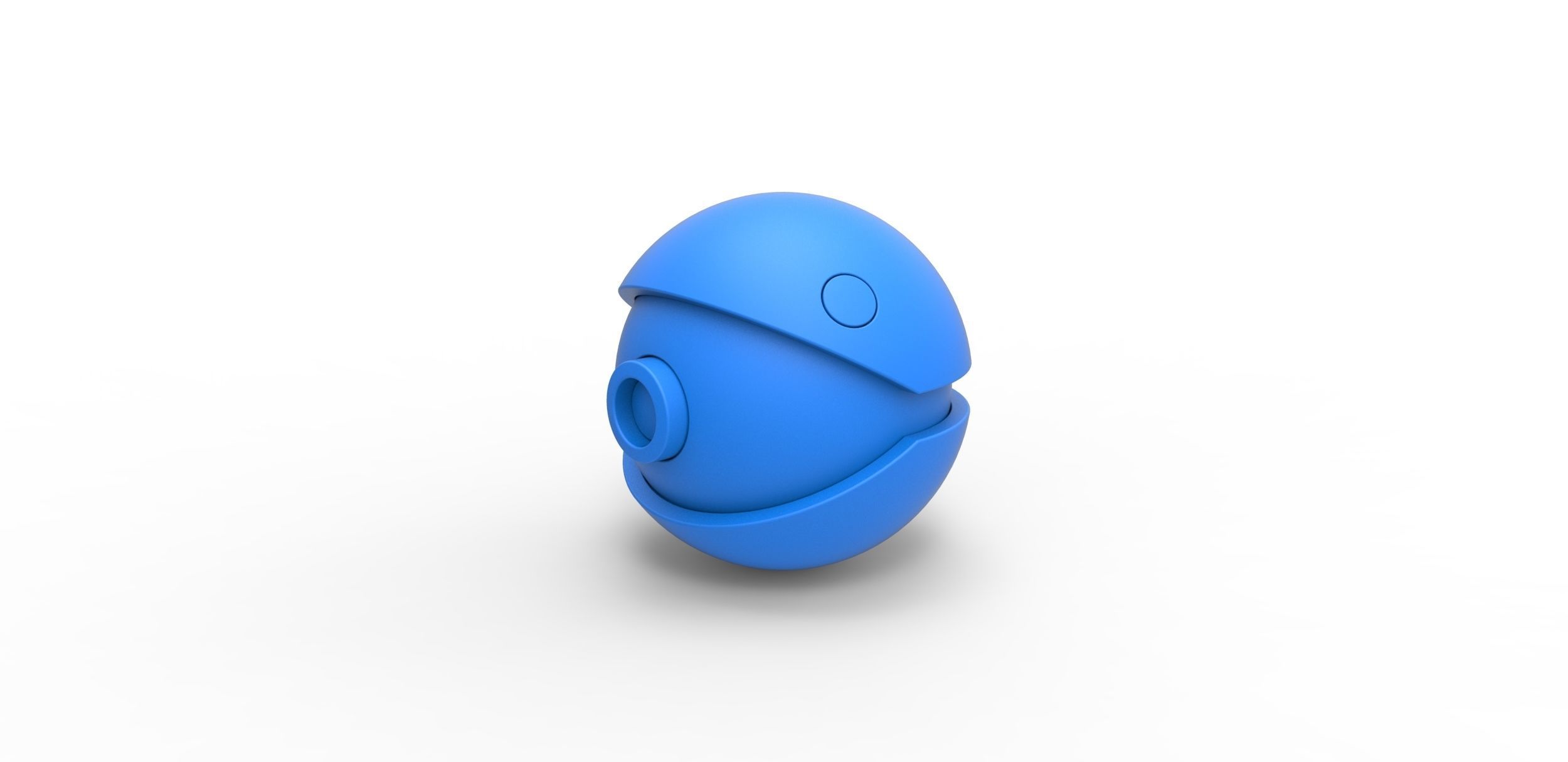 Pac-Man orb 3D model 3D printable | CGTrader