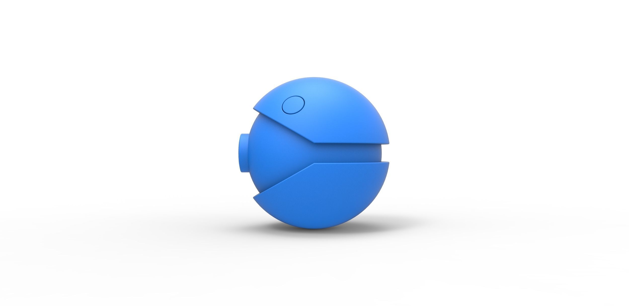 Pac-Man orb 3D model 3D printable | CGTrader