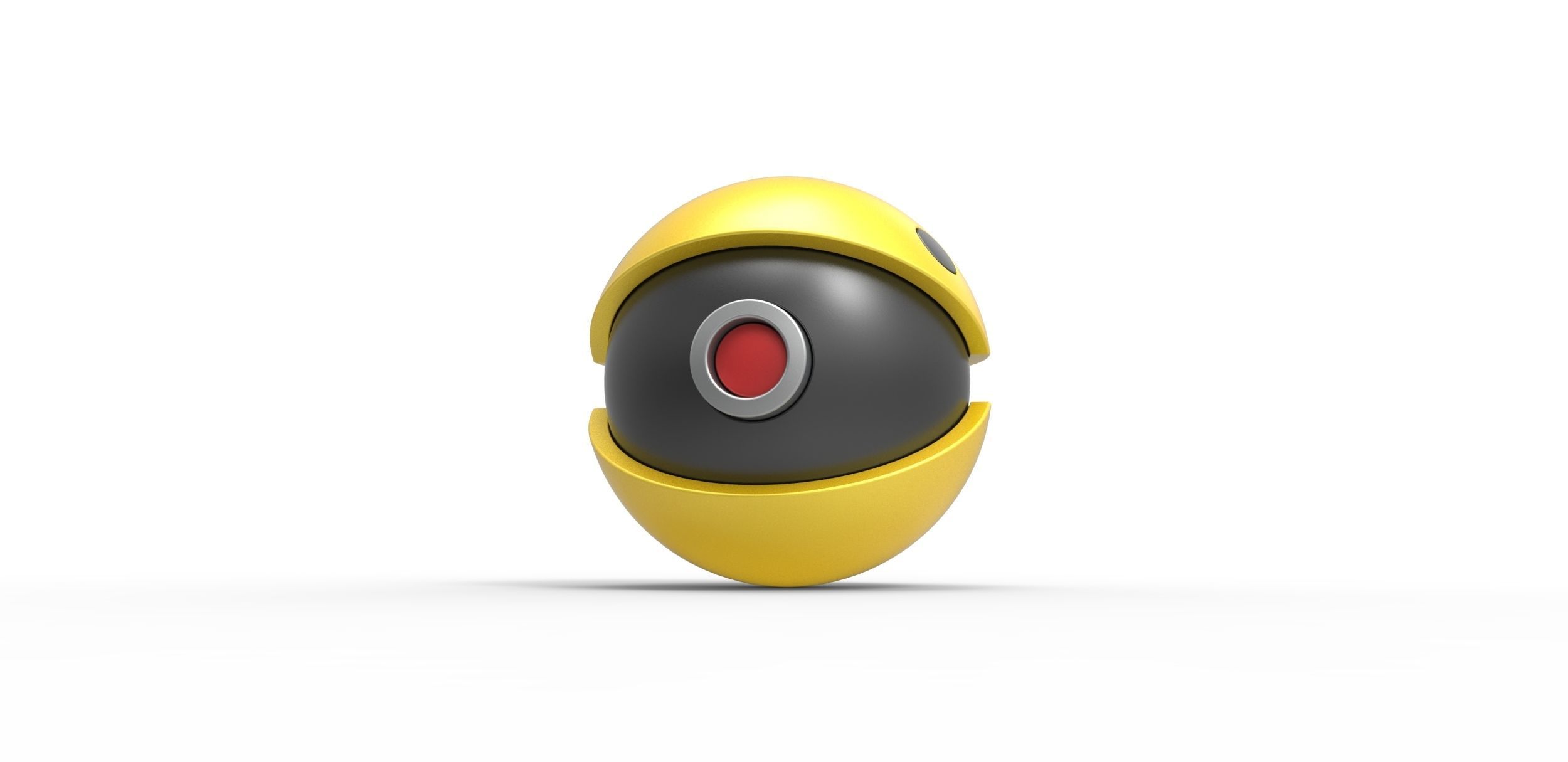 Pac-Man orb 3D model 3D printable | CGTrader