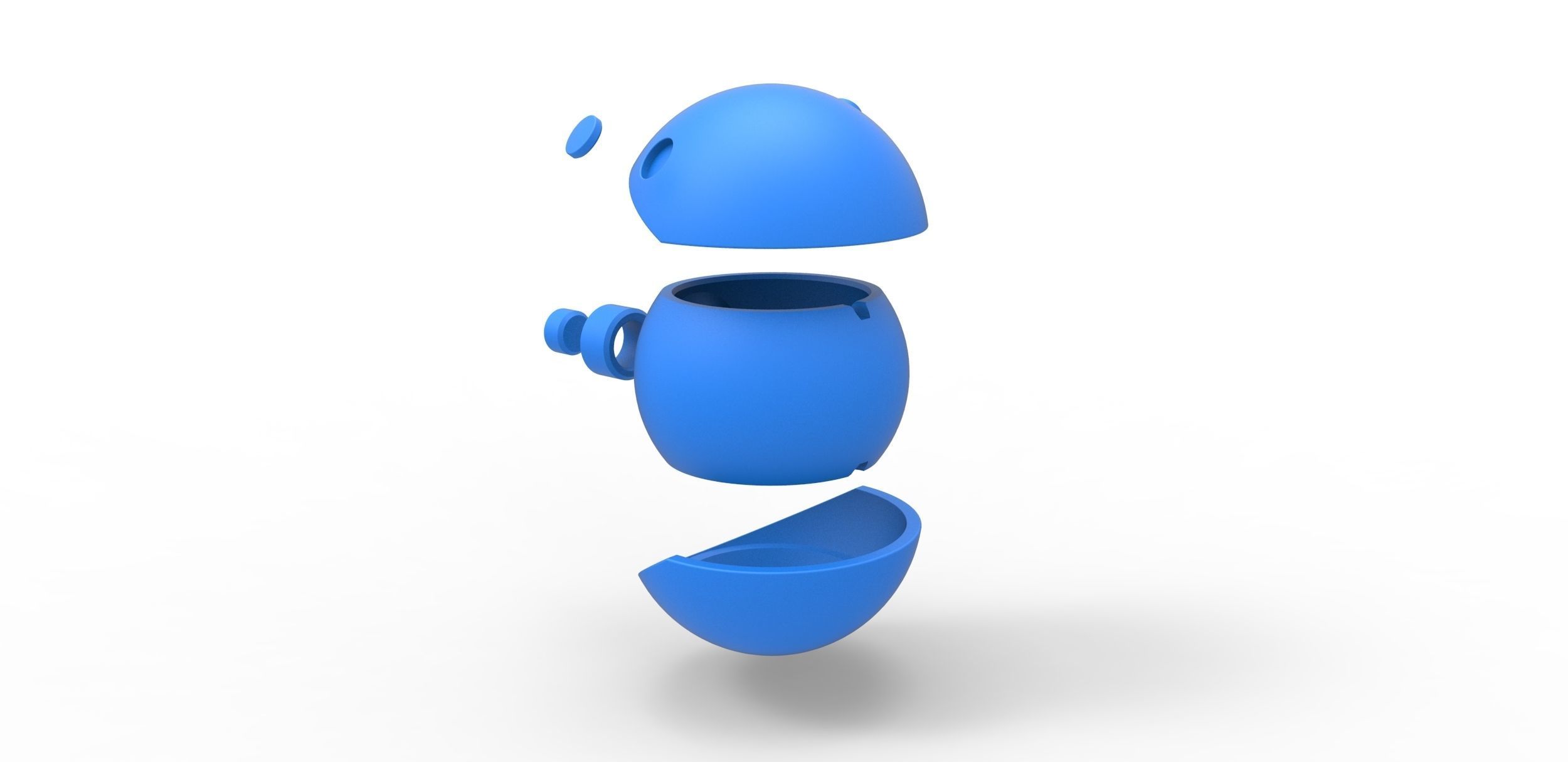 Pac-Man orb 3D model 3D printable | CGTrader