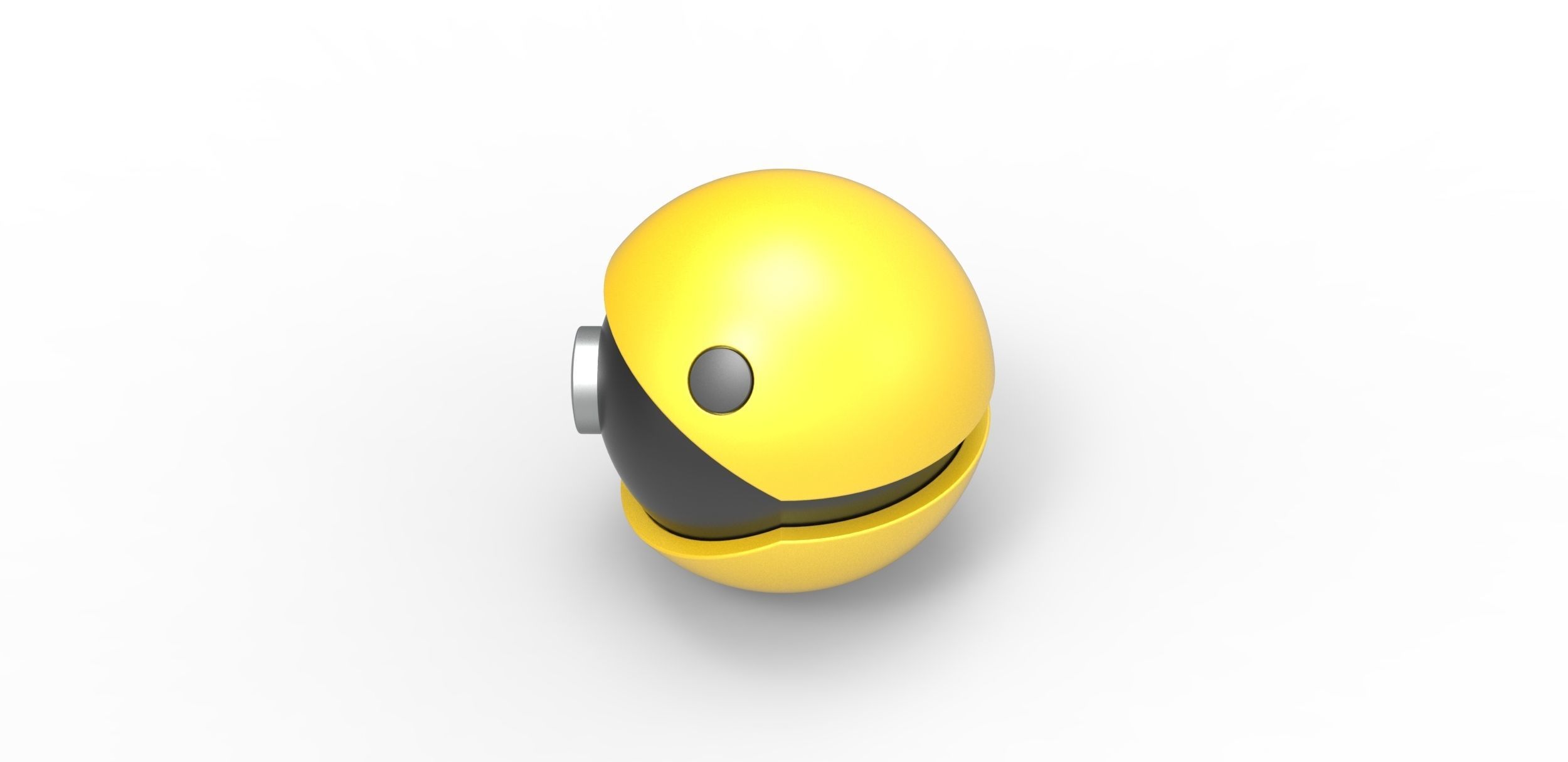Pac-Man orb 3D model 3D printable | CGTrader