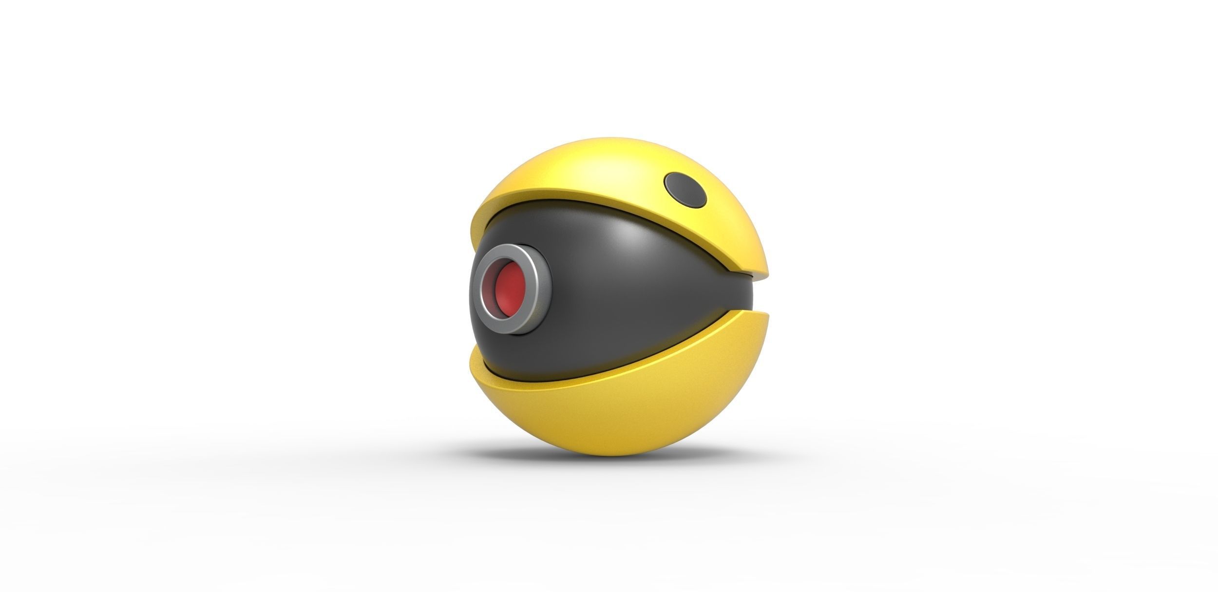 Pac-Man orb 3D model 3D printable | CGTrader