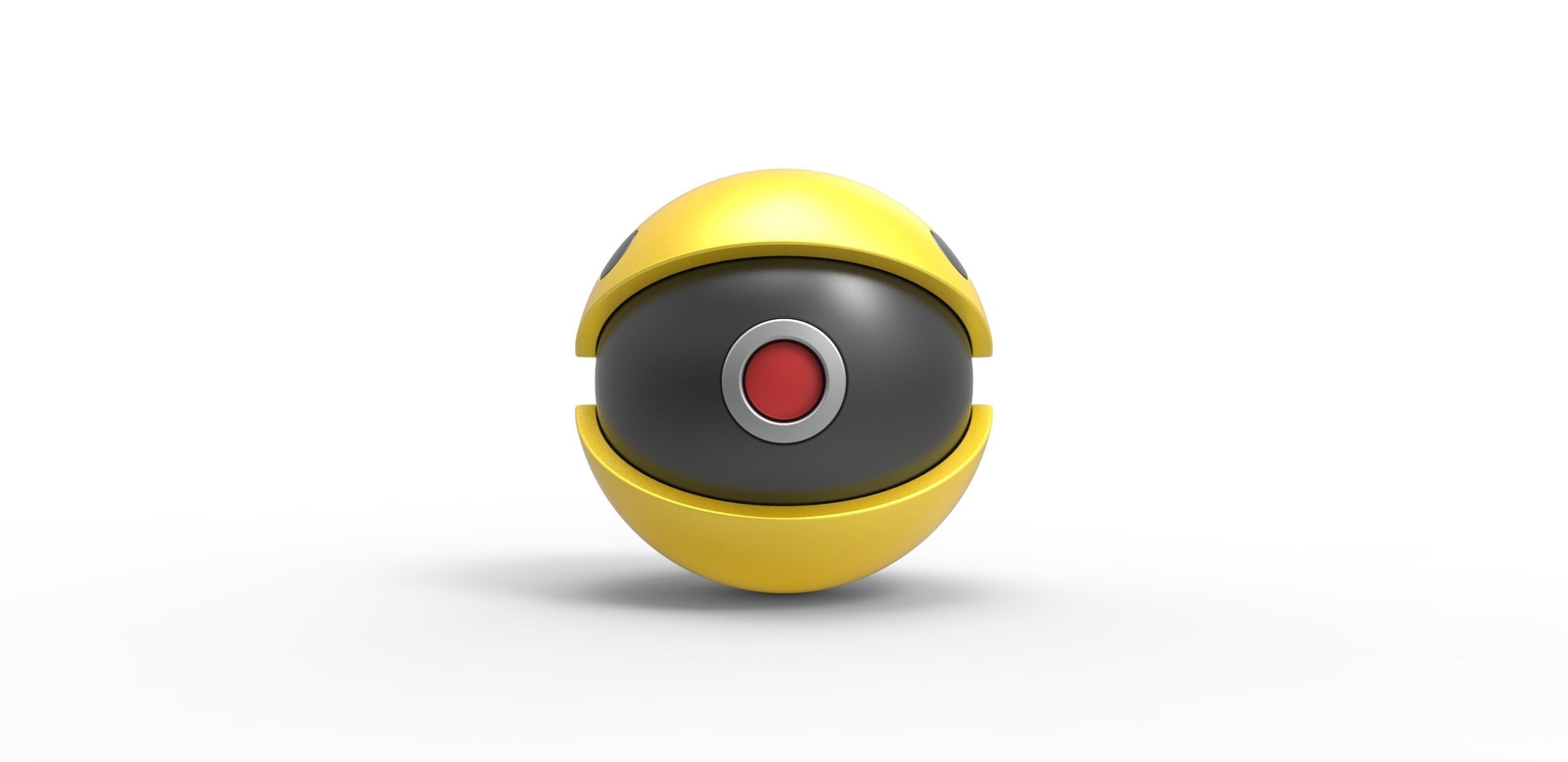 Pac-Man orb 3D model 3D printable | CGTrader