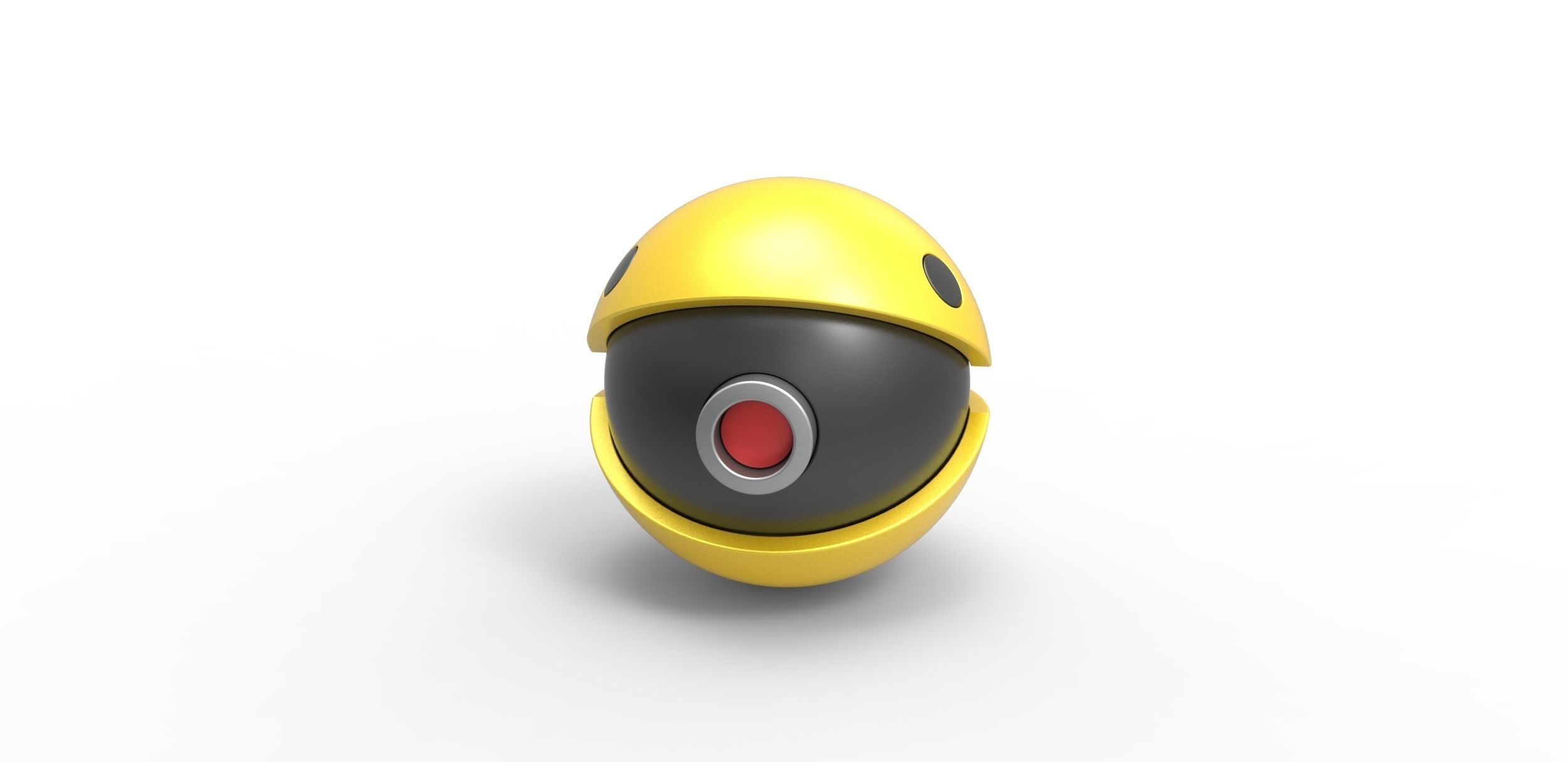 Pac-Man orb 3D model 3D printable | CGTrader