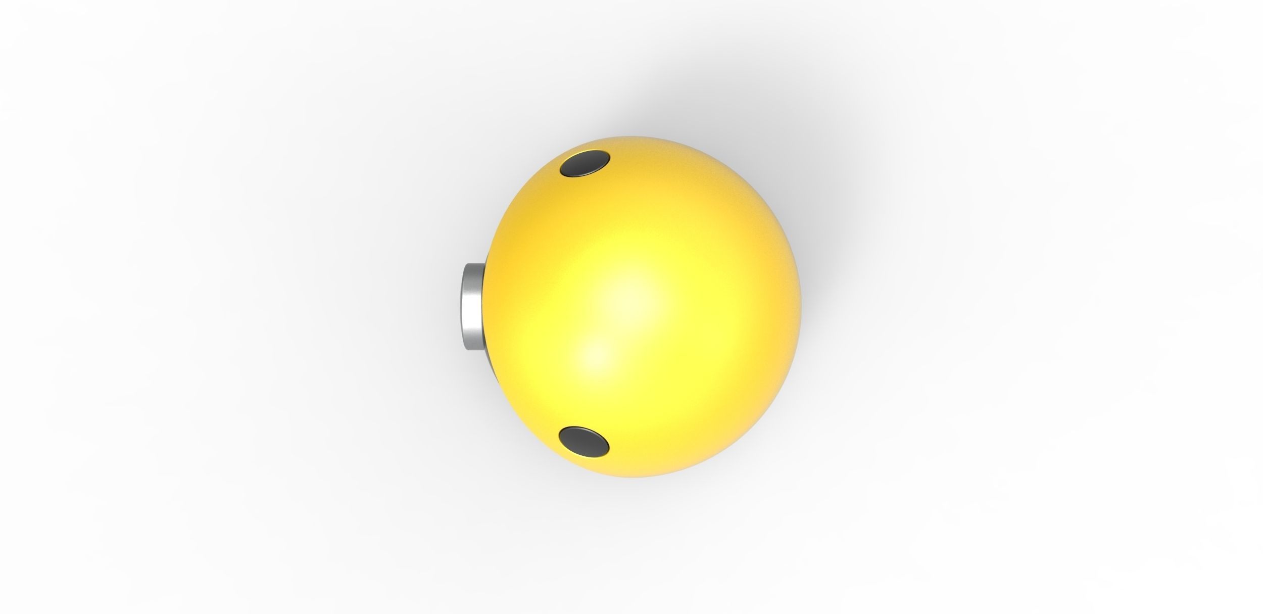 Pac-Man orb 3D model 3D printable | CGTrader