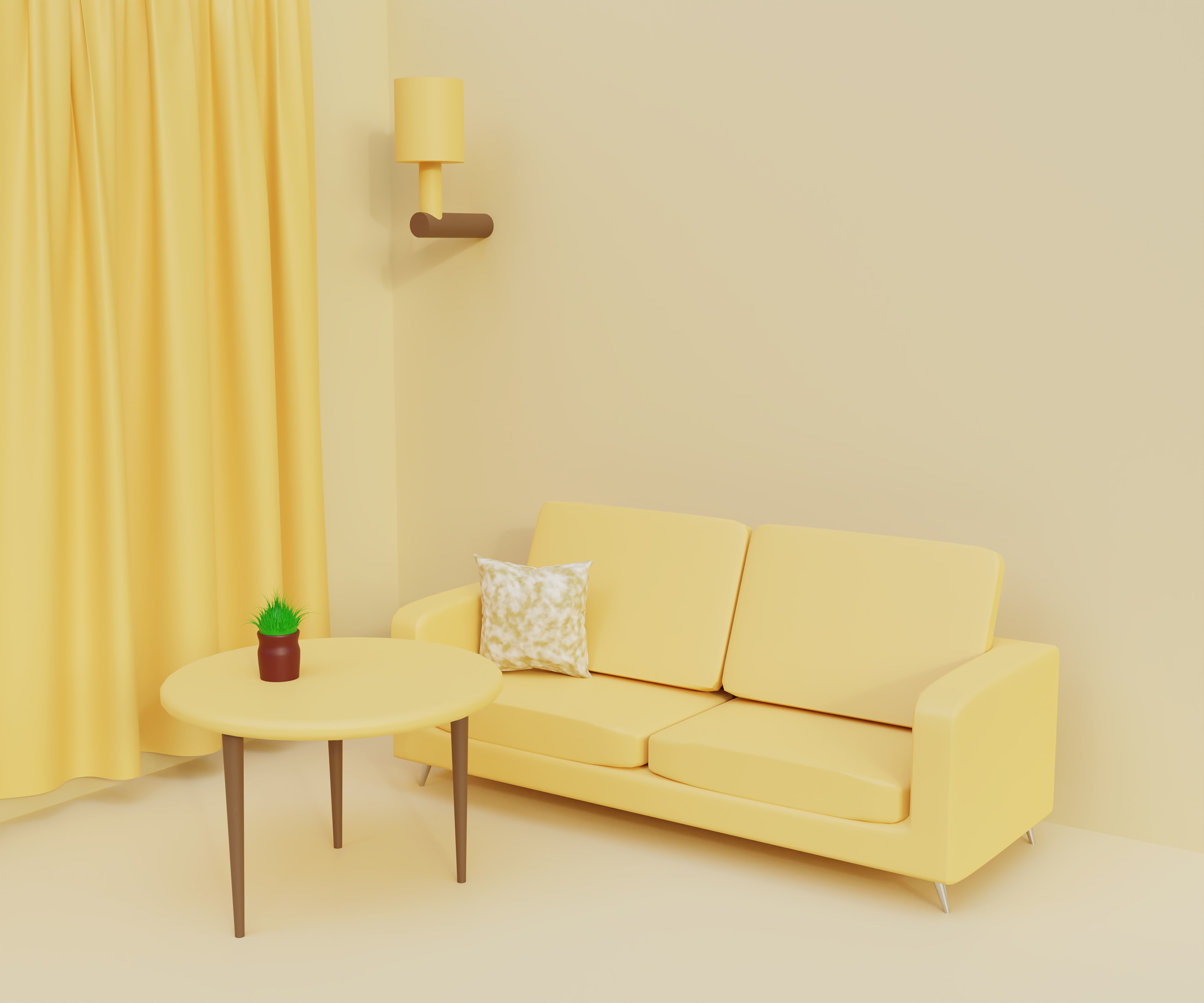 3D low poly interior modeling free 3D model | CGTrader
