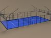 Padel Court 3D model | CGTrader