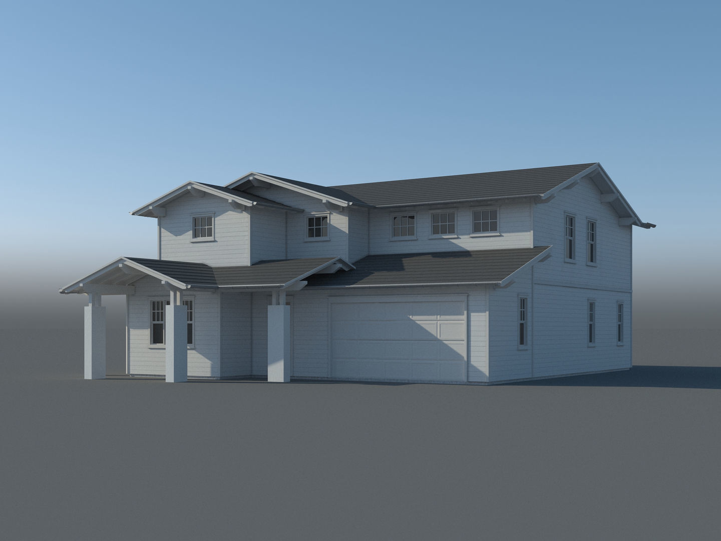 Generic House 006 3D model | CGTrader