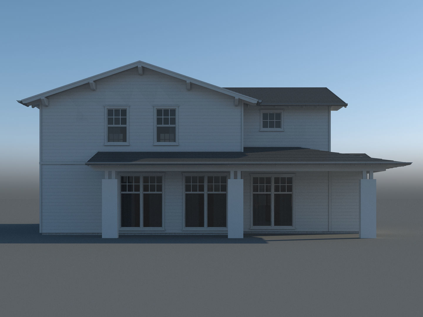 Generic House 006 3D model | CGTrader