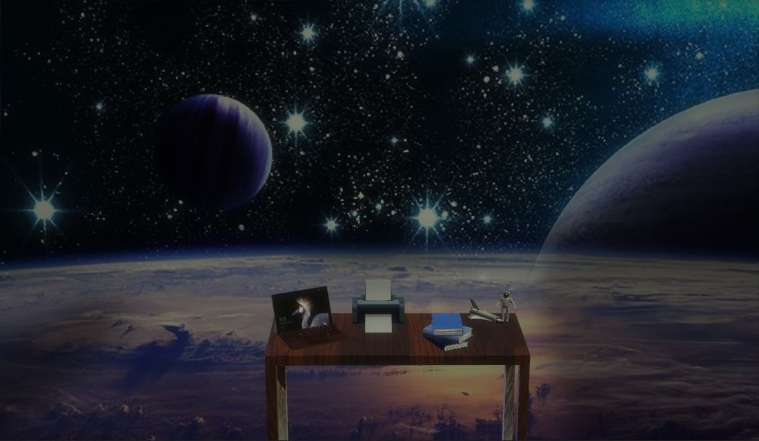 Alien Desk 3D model | CGTrader