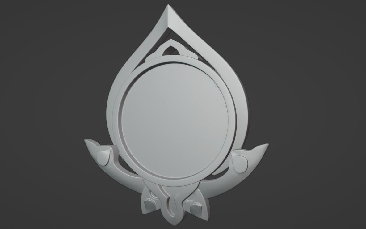 Sumeru Vision Set -- Genshin Impact -- Vision Frame and 7 Stone 3D ...