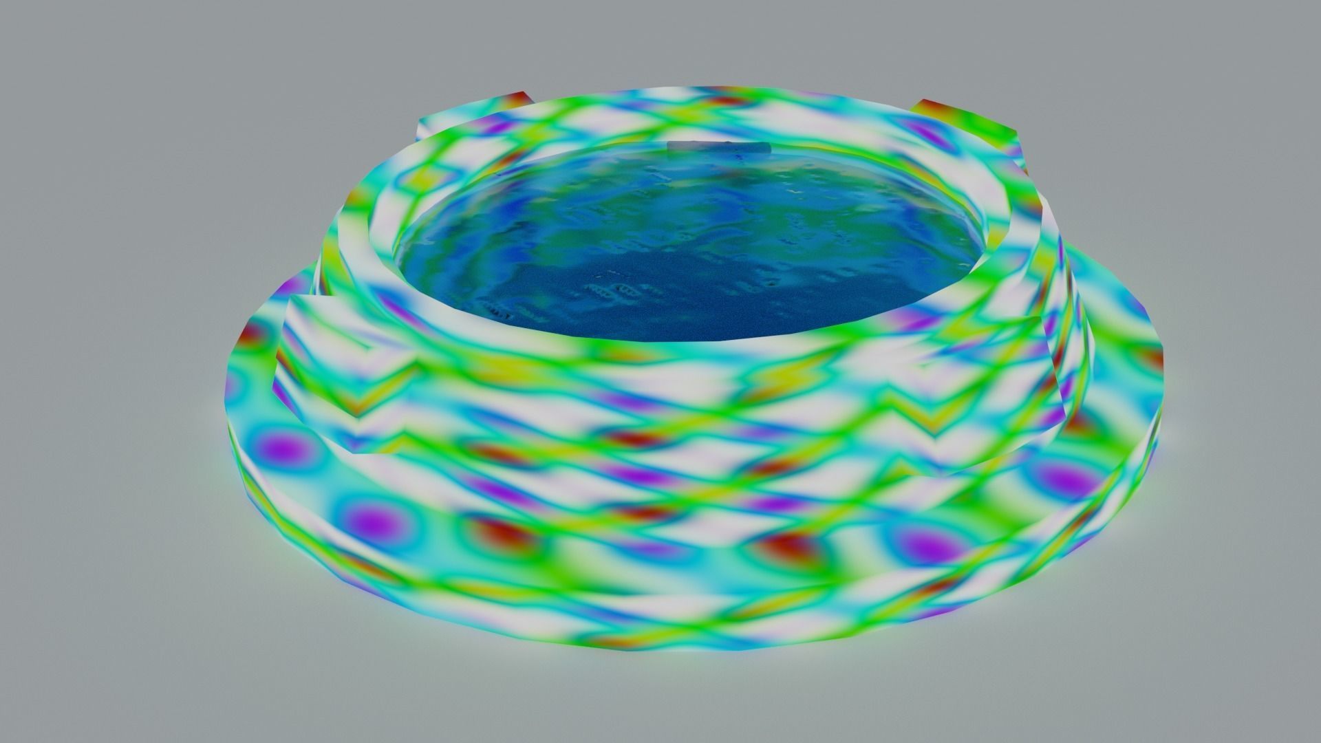 modern well-pool 3D model | CGTrader