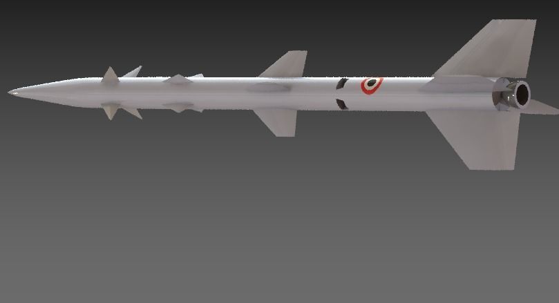 sam missile 3D model 3D printable | CGTrader