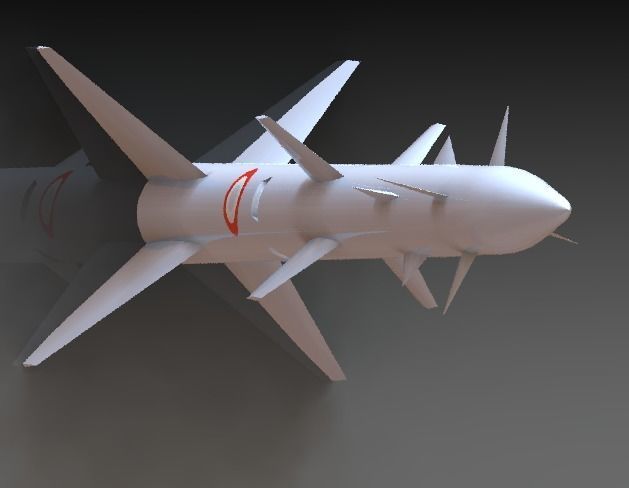 sam missile 3D model 3D printable | CGTrader