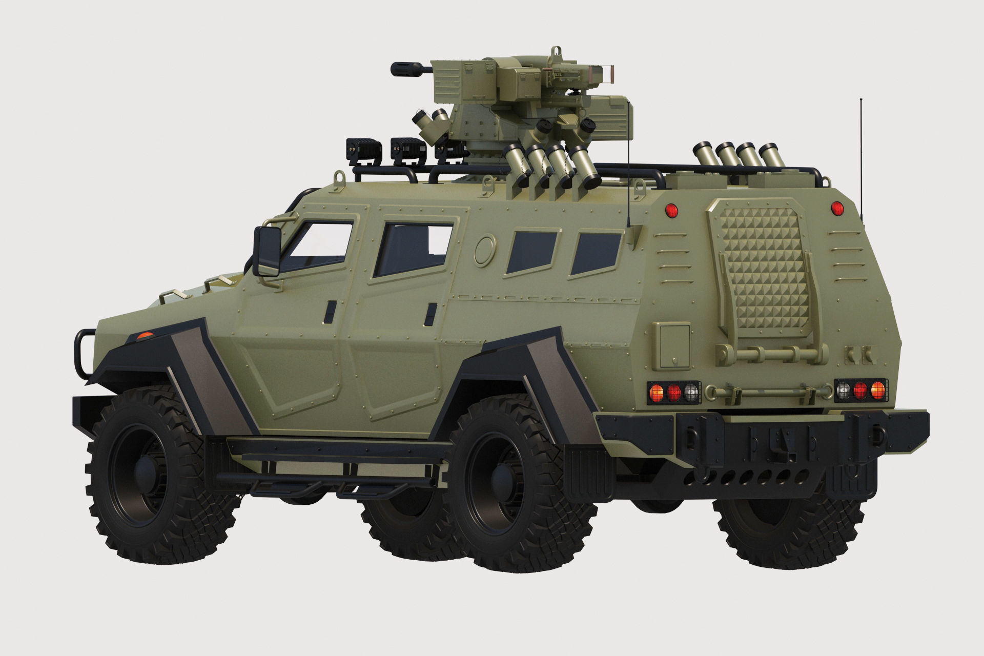 Armored vehicle 3D model | CGTrader