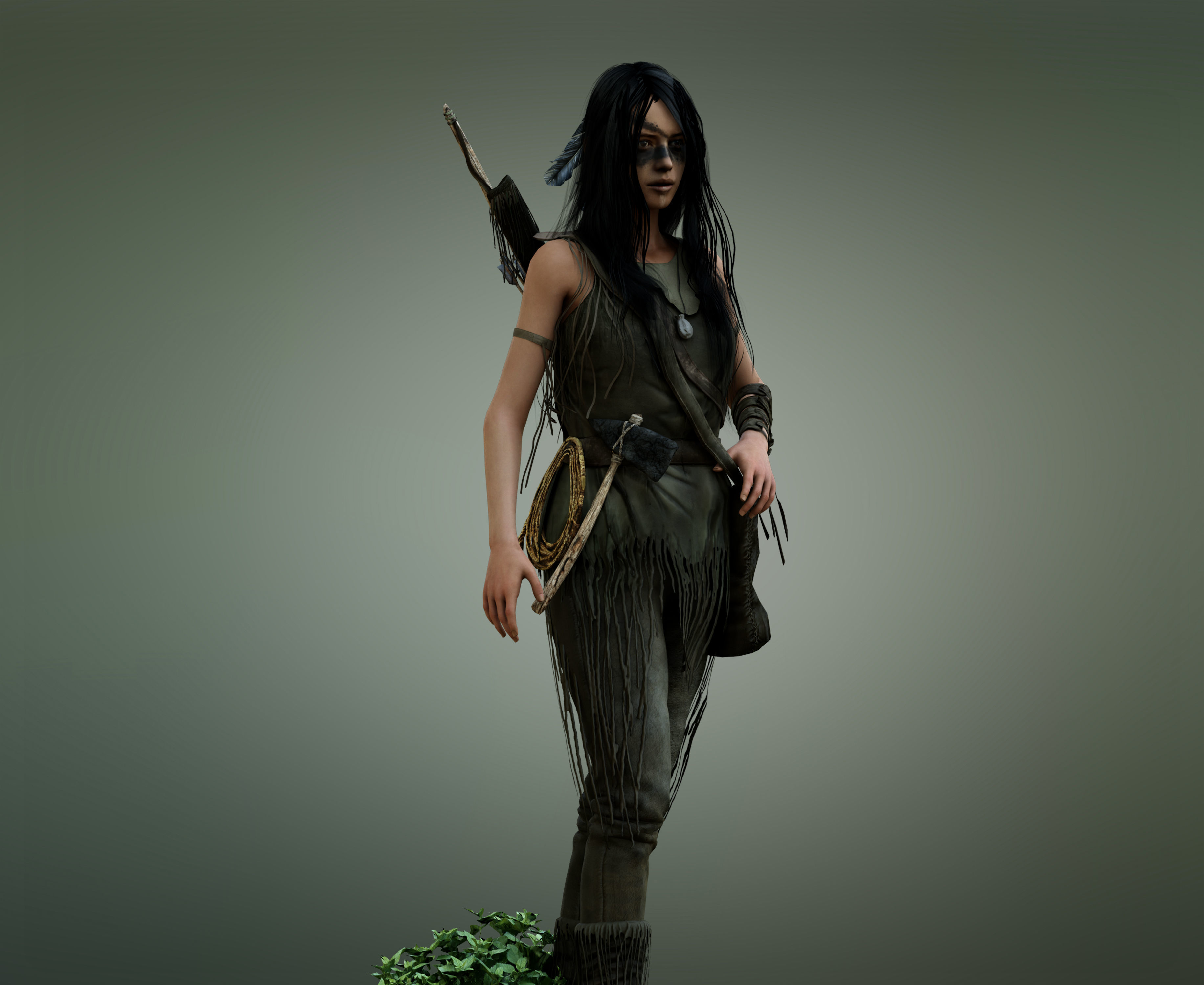 3D model Naru from Prey VR / AR / low-poly rigged | CGTrader