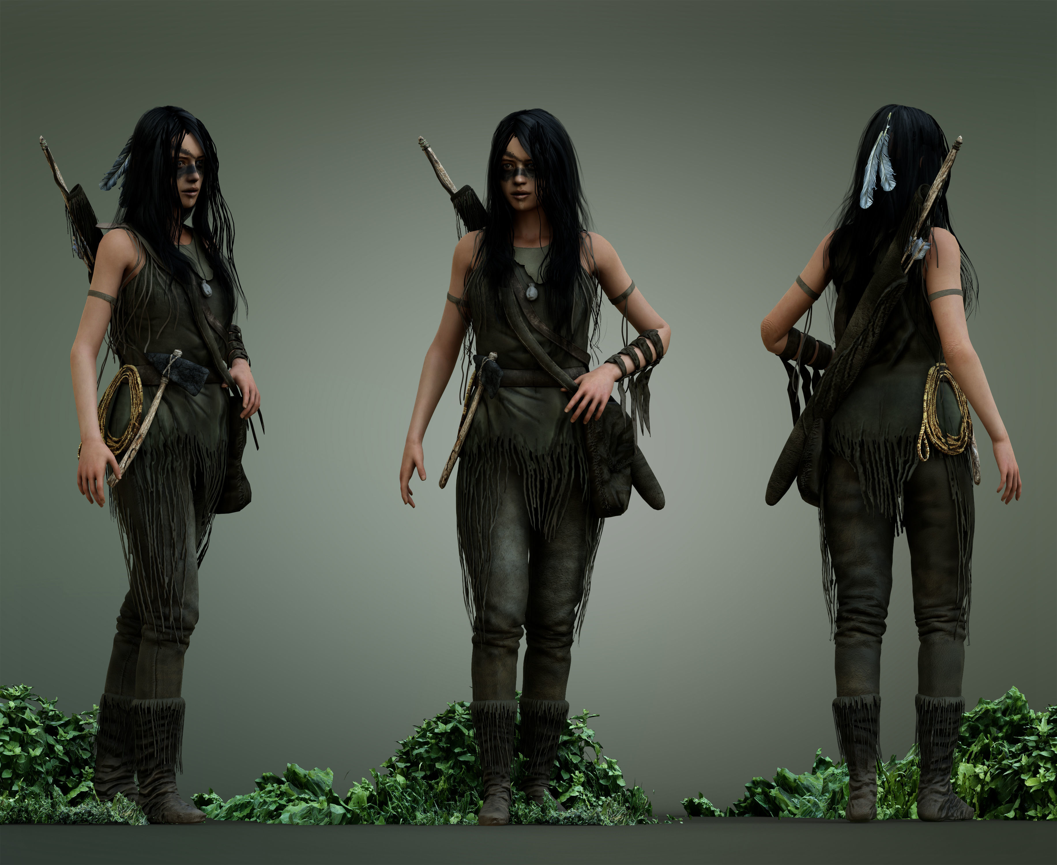 3D model Naru from Prey VR / AR / low-poly rigged | CGTrader