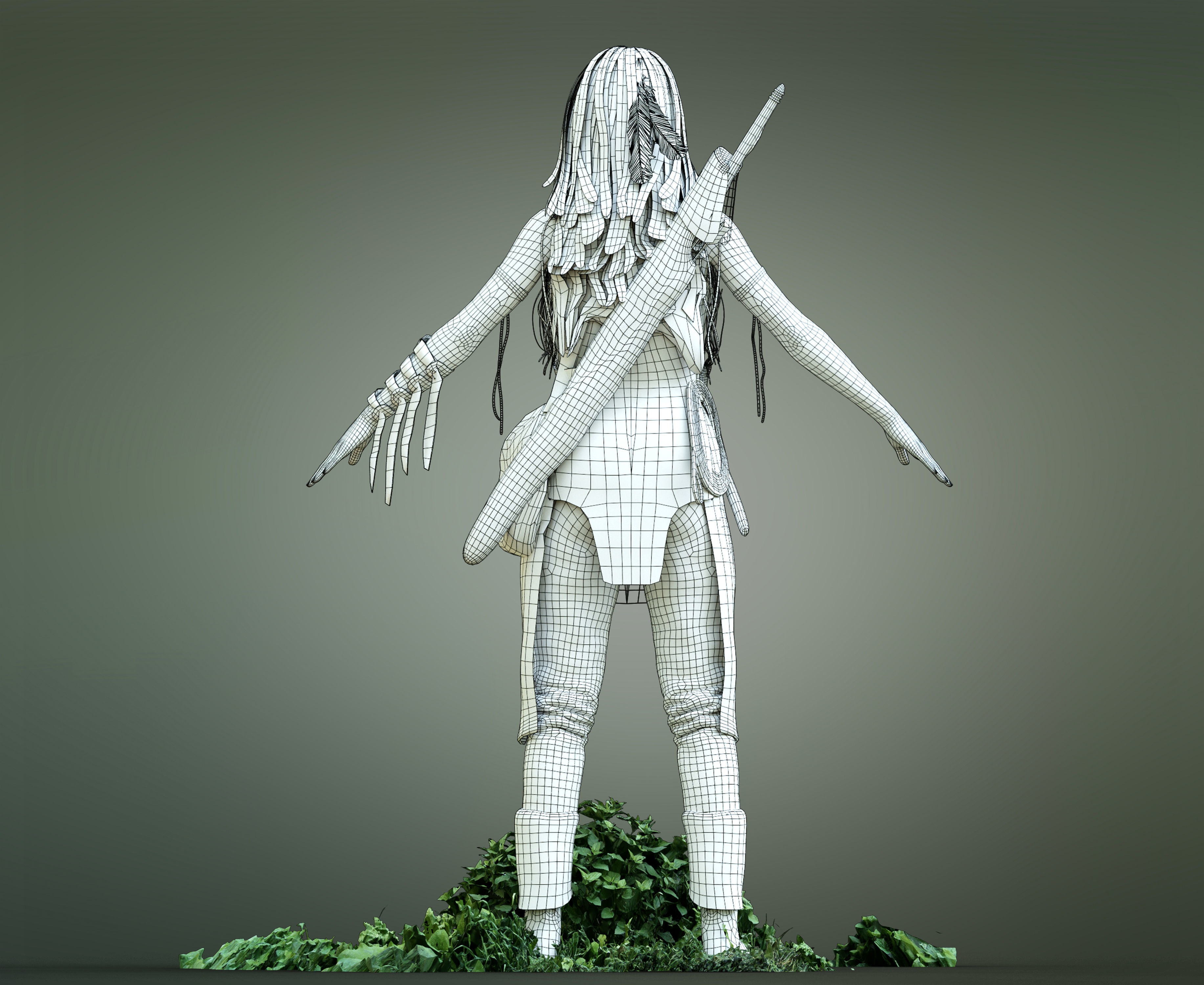 3D model Naru from Prey VR / AR / low-poly rigged | CGTrader