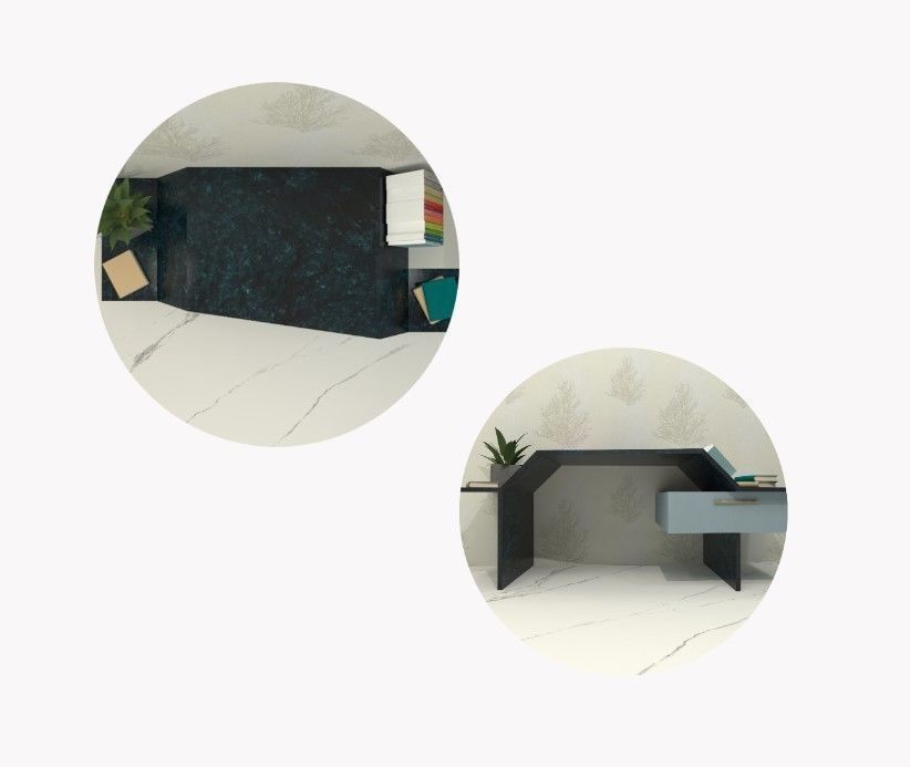 Study table free 3D model | CGTrader