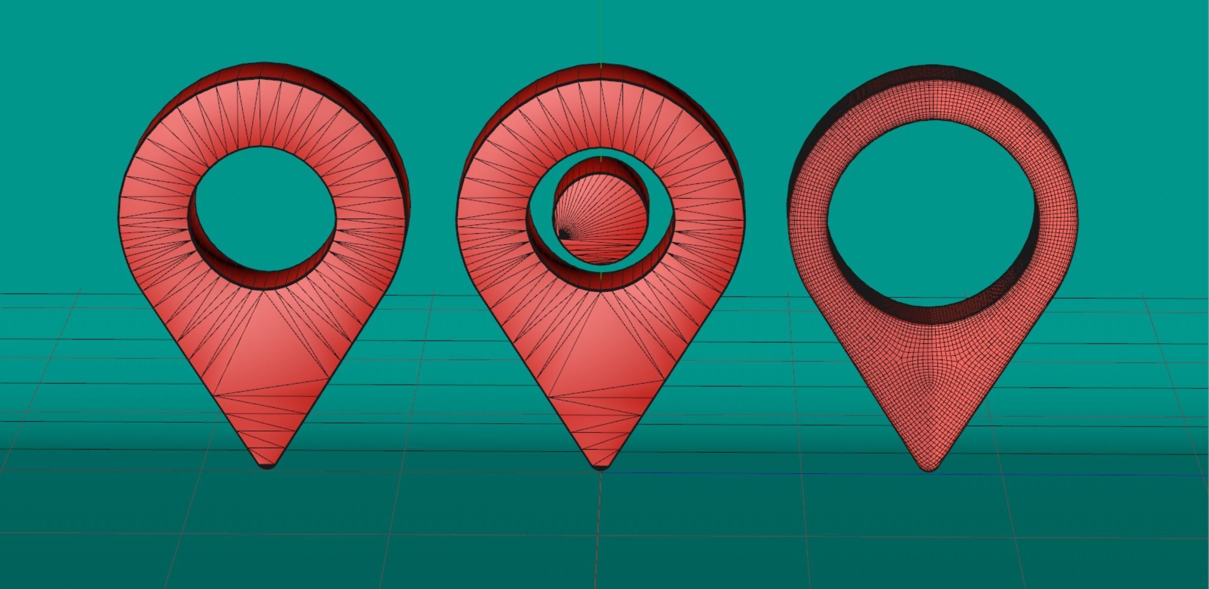 Map Pointer 3D model 3D model | CGTrader