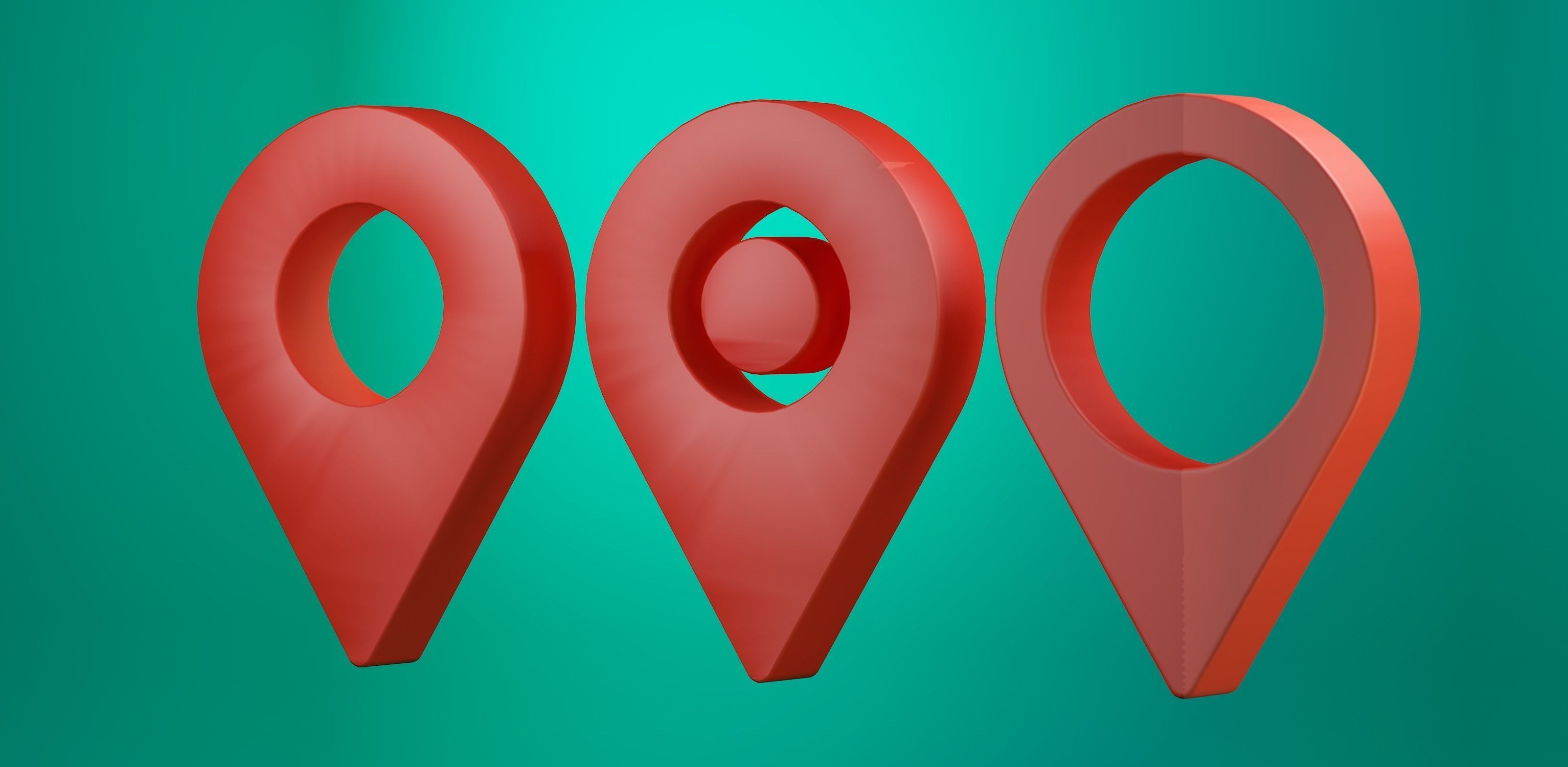 Map Pointer 3D model 3D model | CGTrader