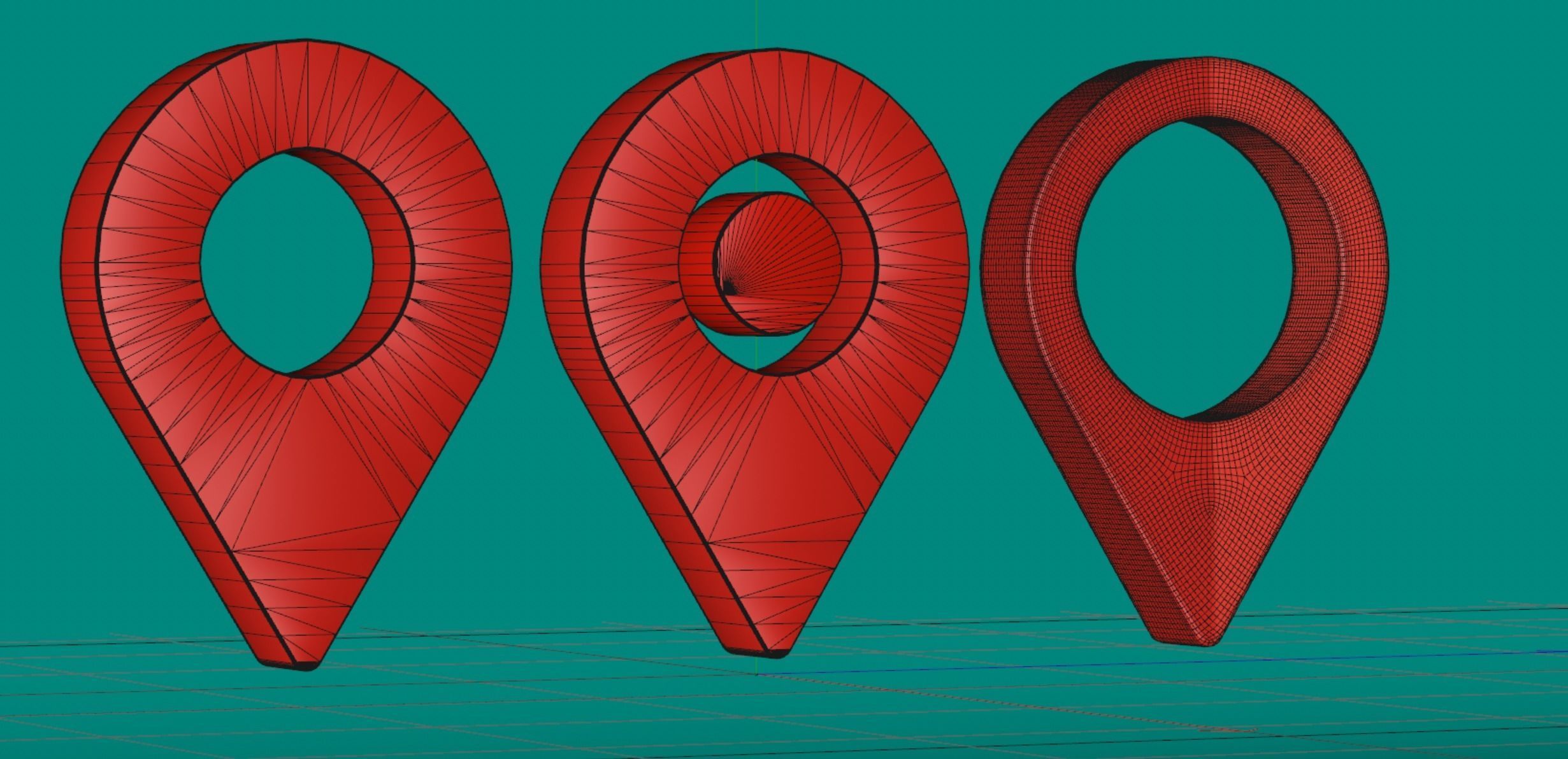 Map Pointer 3D model 3D model | CGTrader