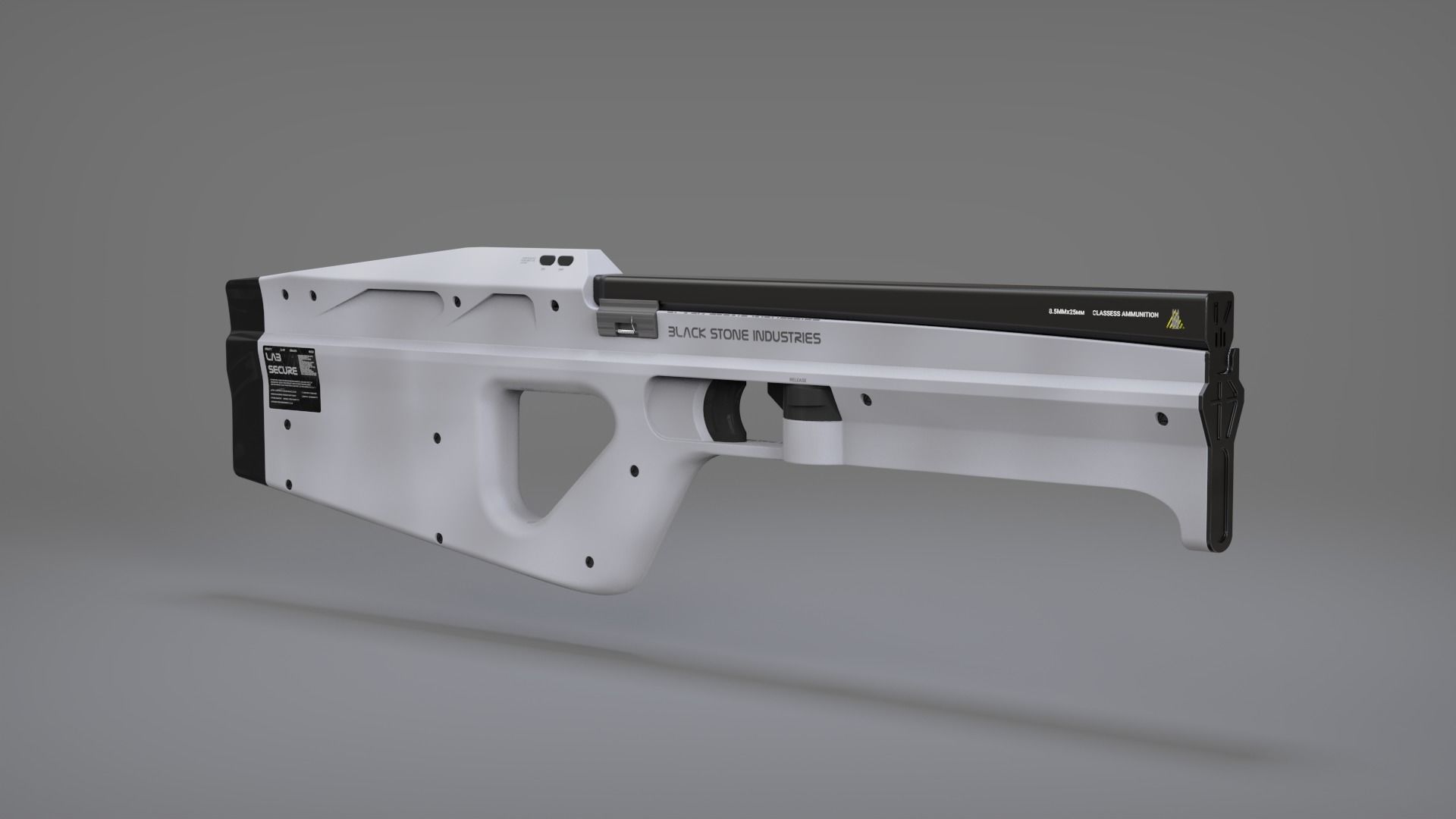 Destiny Rifle 3D model | CGTrader